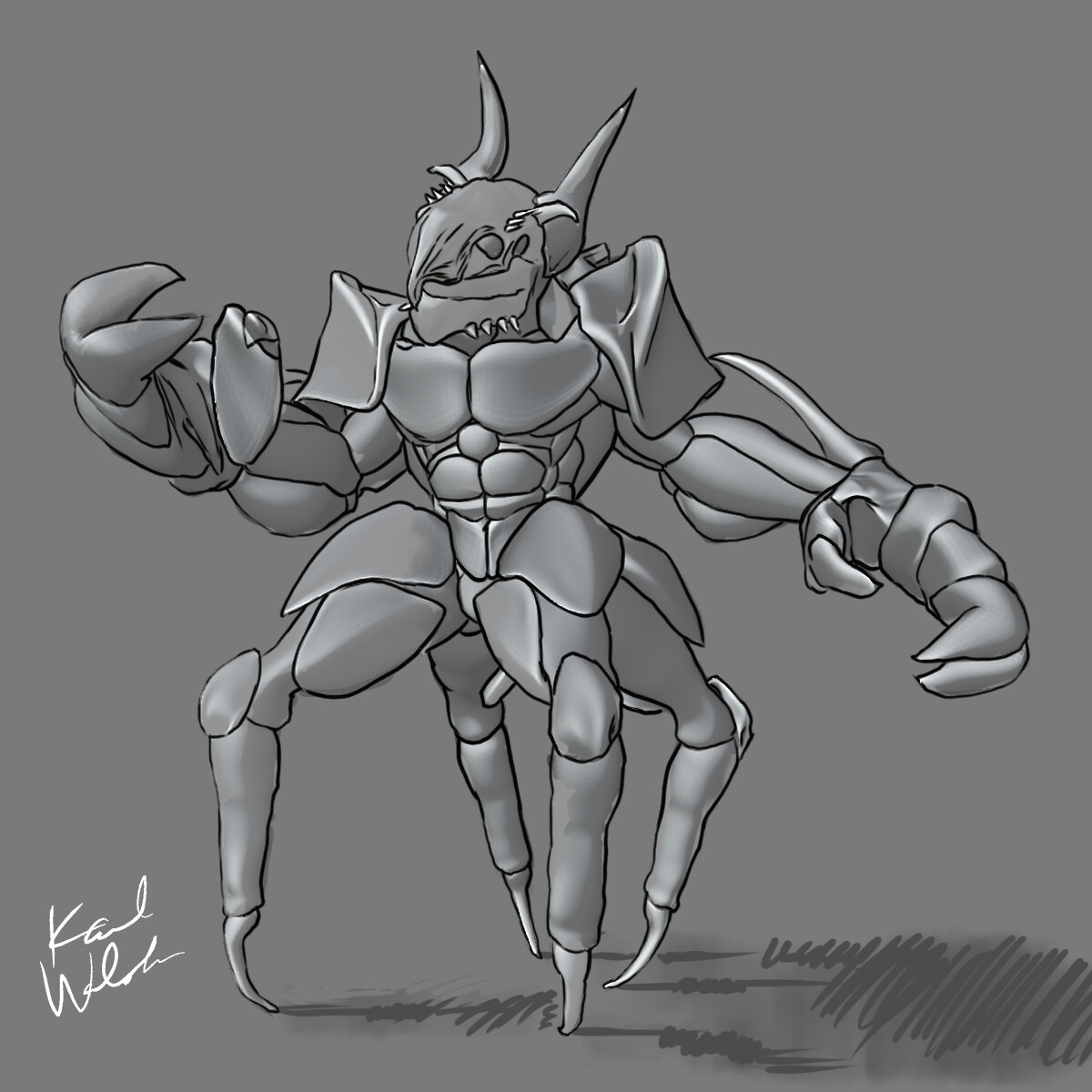 ArtStation - Creature Concept Sketch