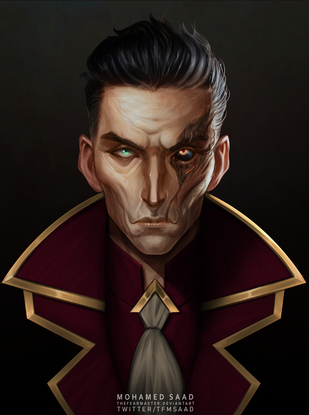 ArtStation - Silco portrait