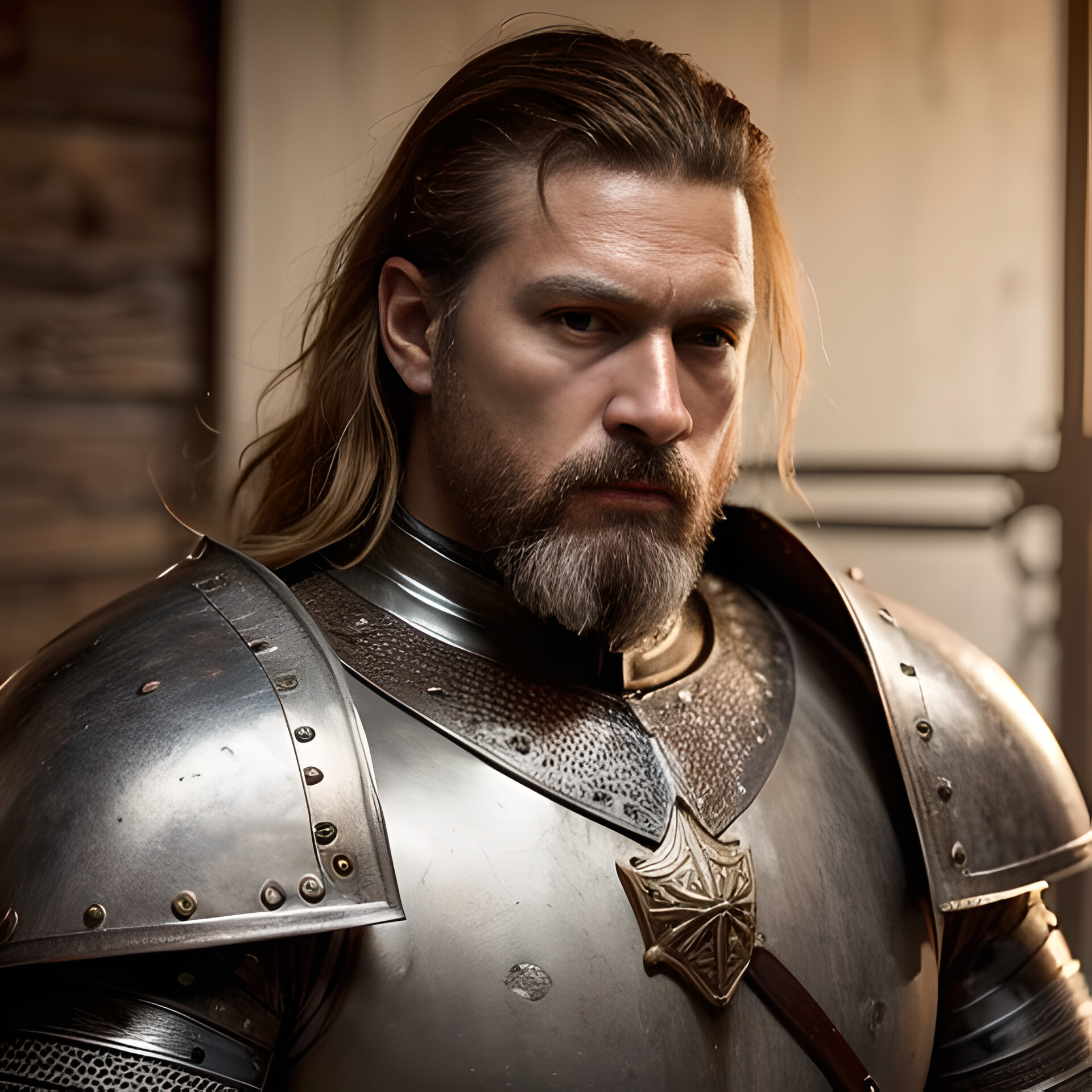 ArtStation - The Noble Marshal: A Gritty Feudal Knight #1