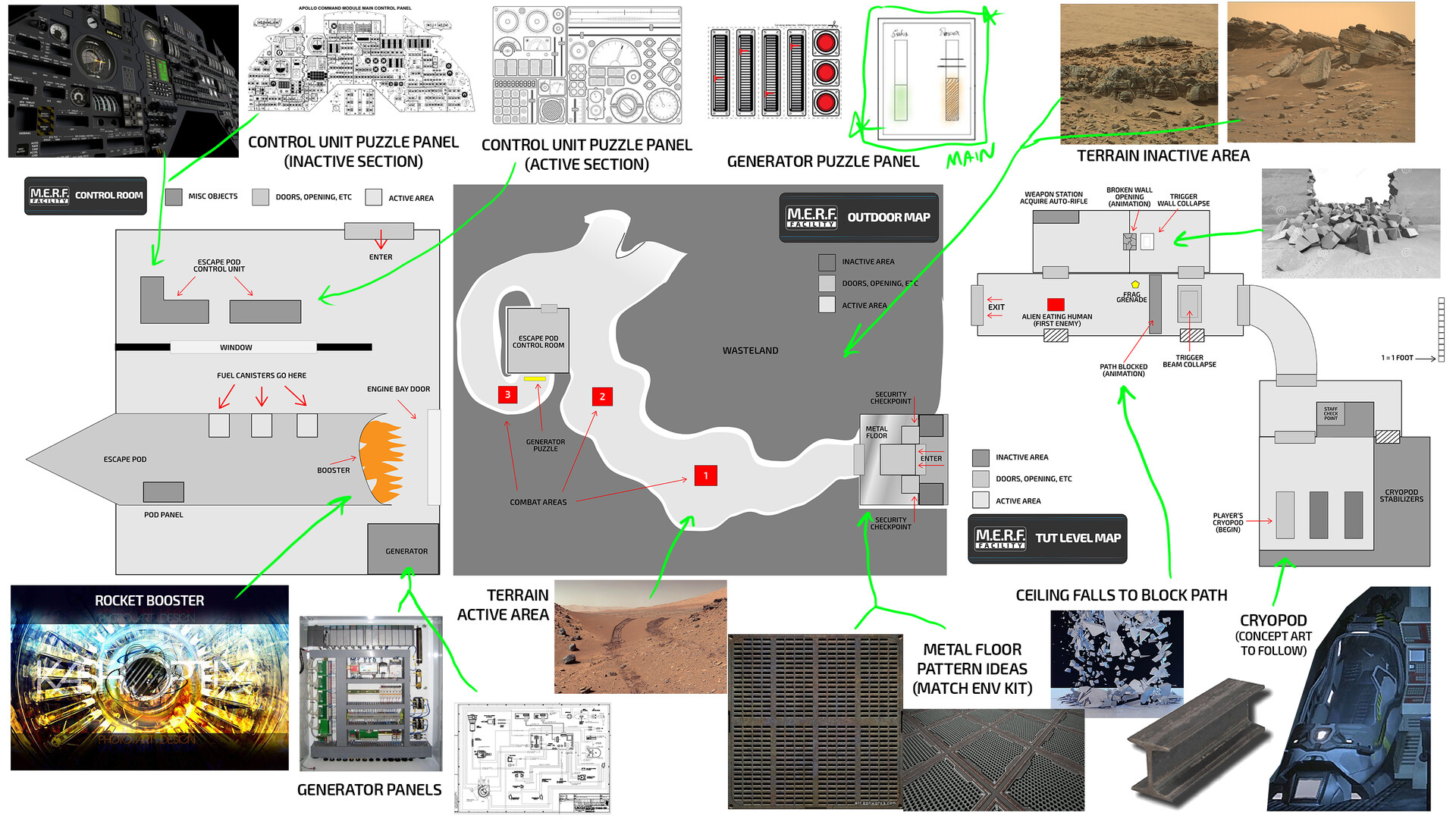 Karl Walsh - MERF Facility - Game Map