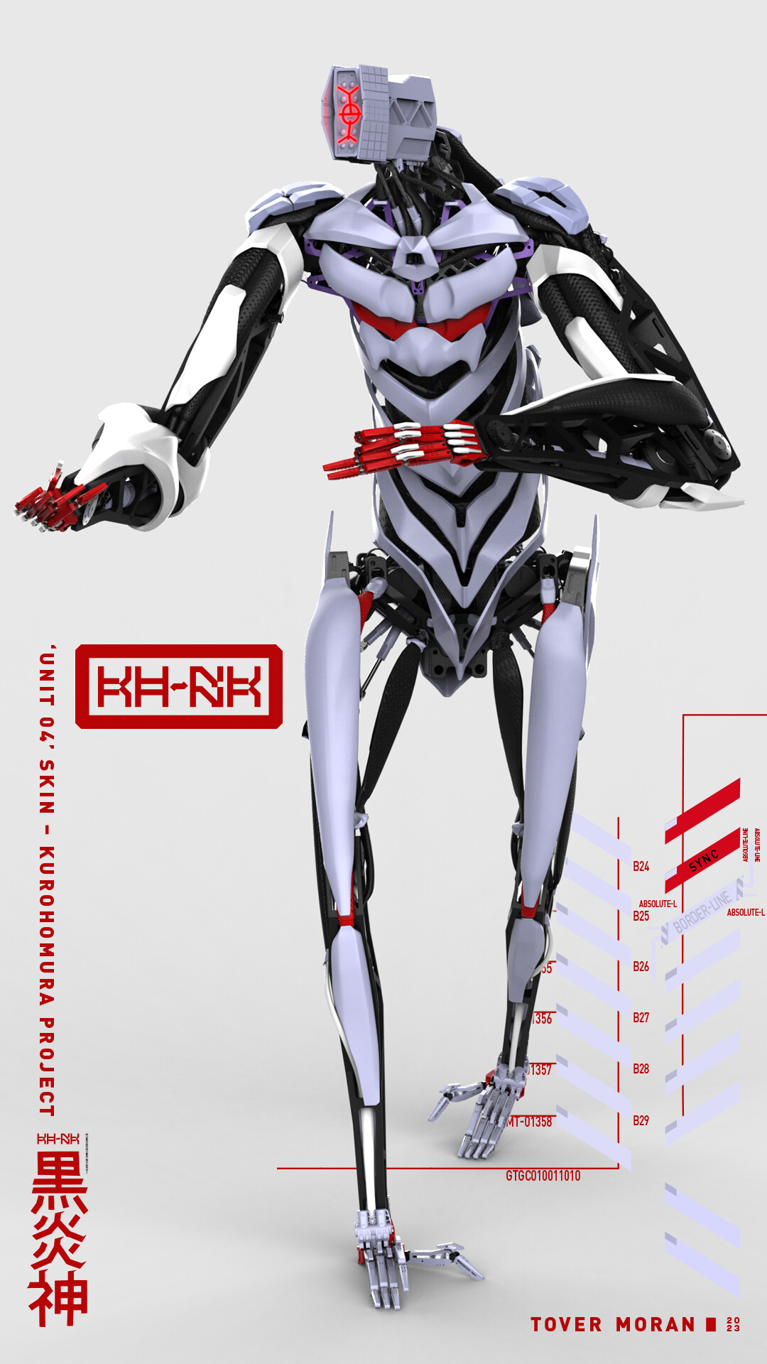 Tover Moran - KHNK: 'Unit 04' Skin
