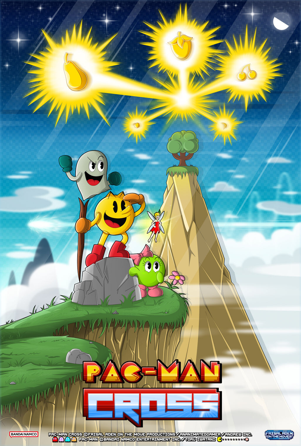 ArtStation - Pac-Man Cross Announcement Poster