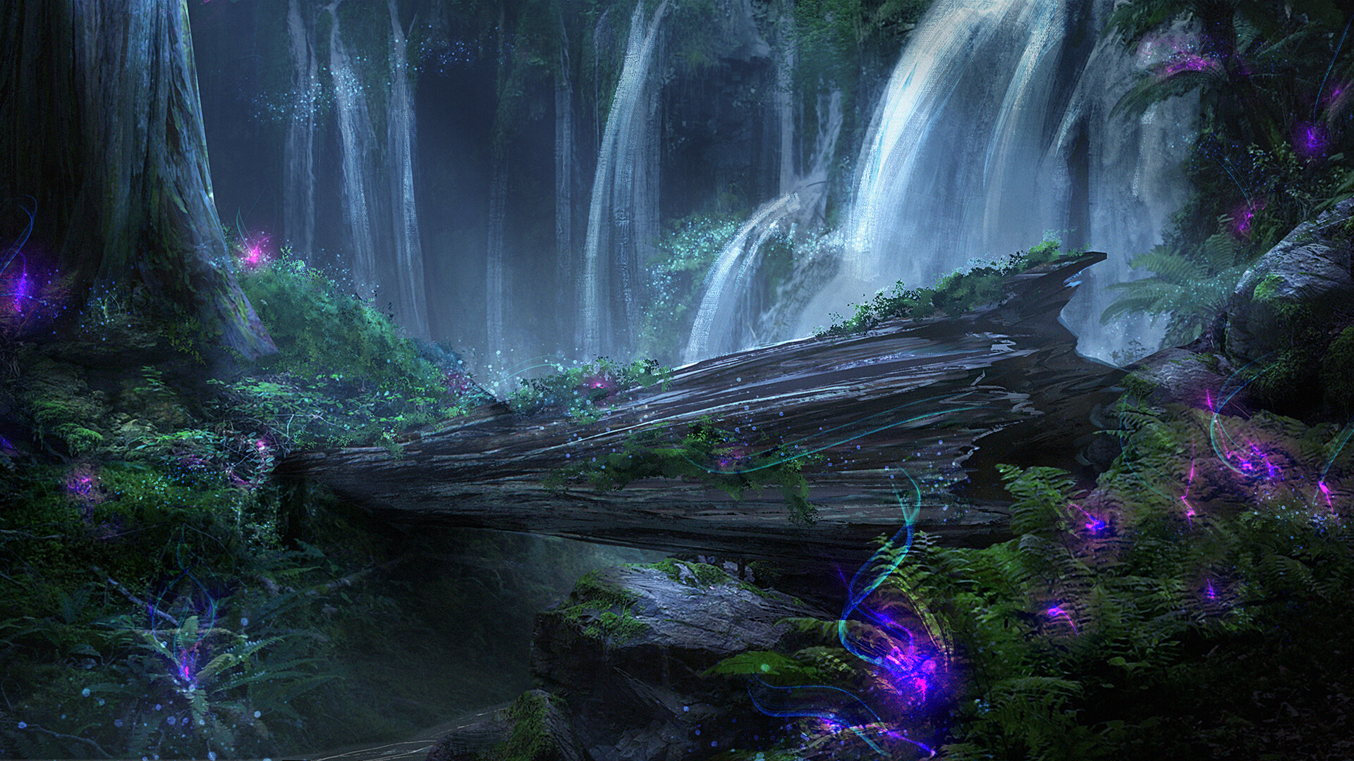 ArtStation - Forest Night