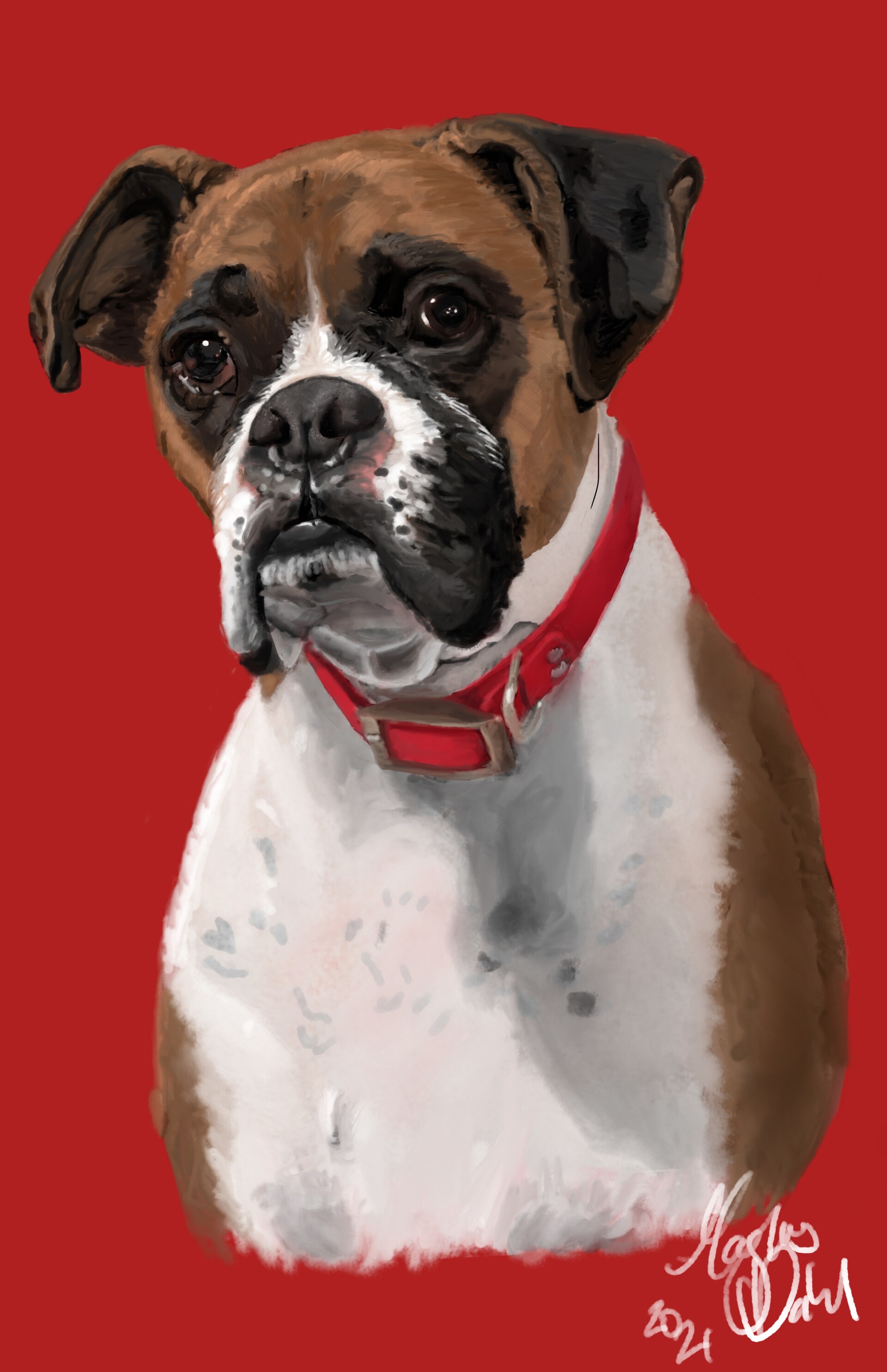 ArtStation - Boxer 1 Commission work