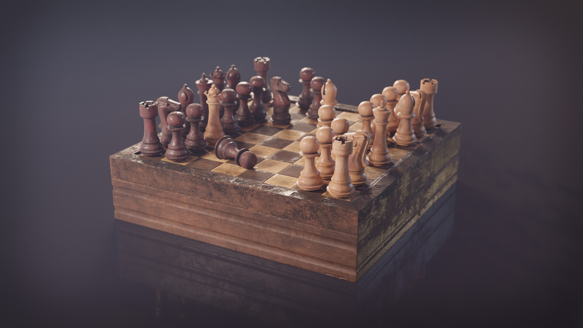 ArtStation - Old Chess - Workshop Simulator