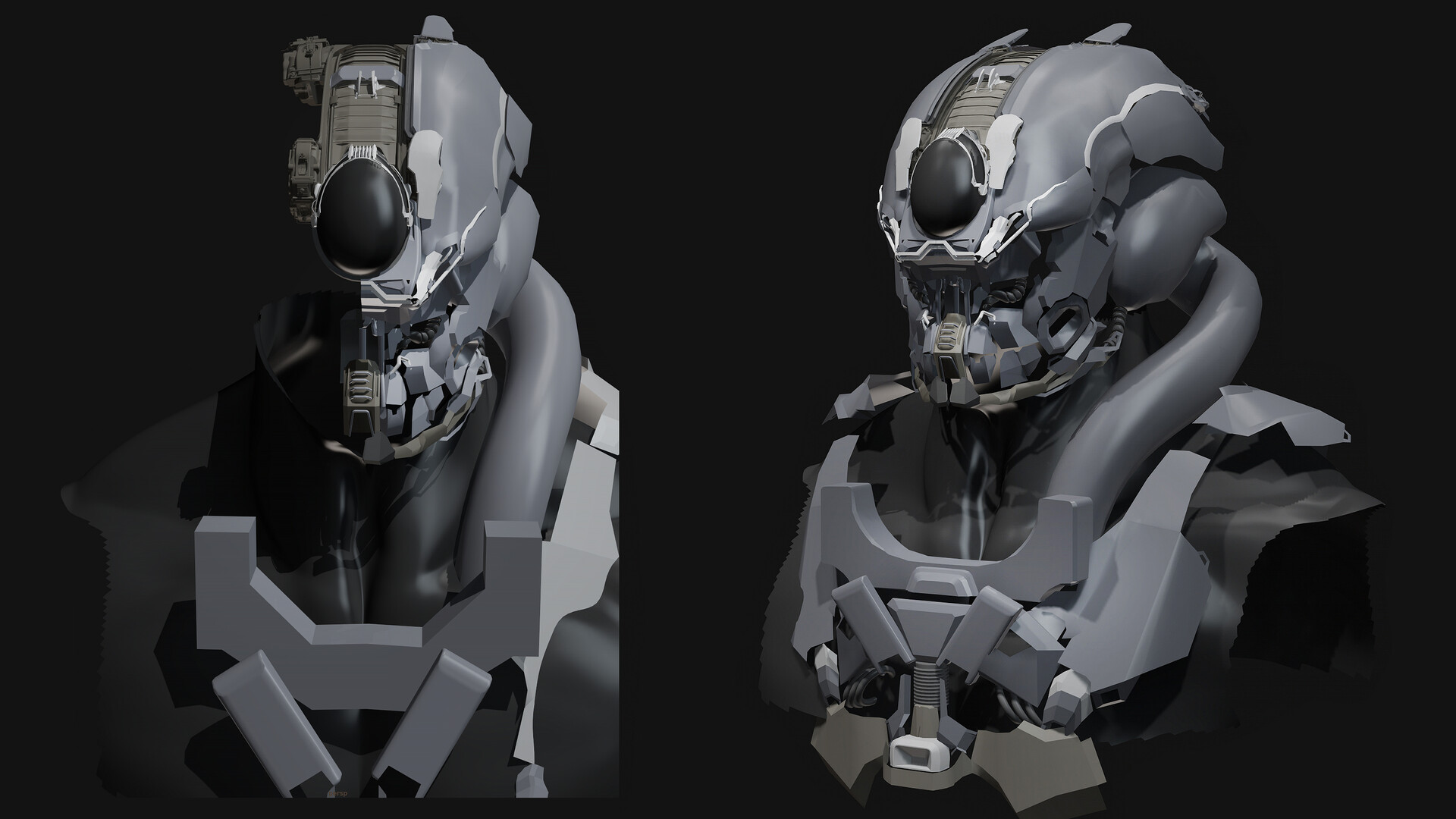 - Wizix - - G H O S T - Master Complex Hard Surface Modeling with Maya Tutorial : Part-1