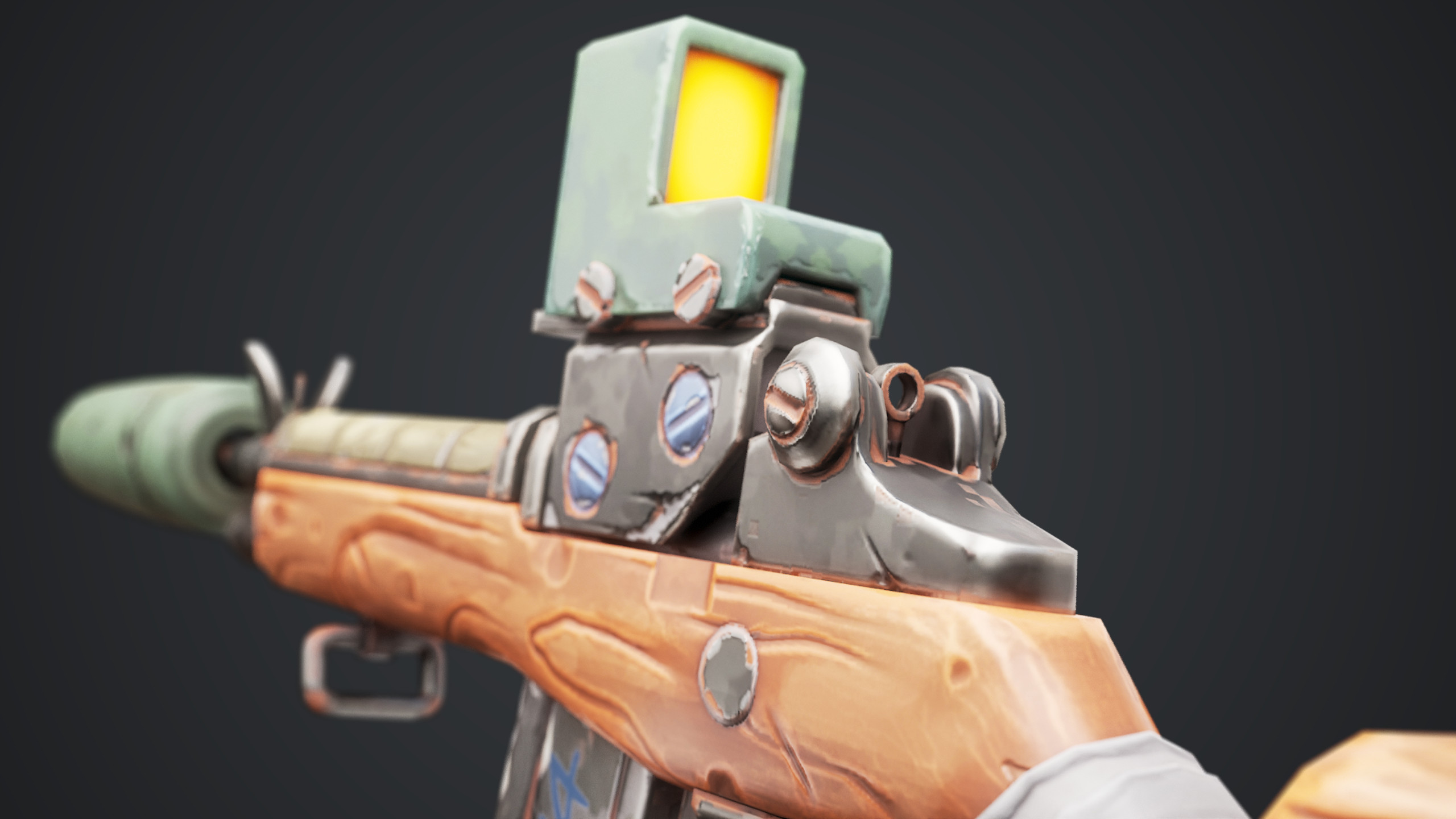 Michele Marchionni - Custom M14 - Stylized Rifle