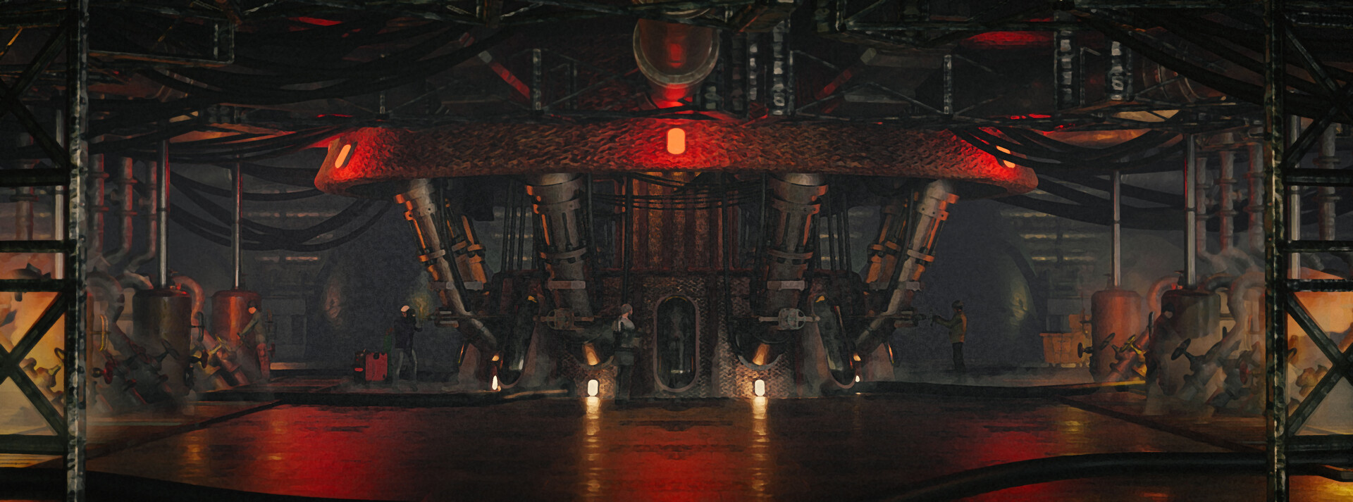 ArtStation - SteamPunk Cryo Chamber