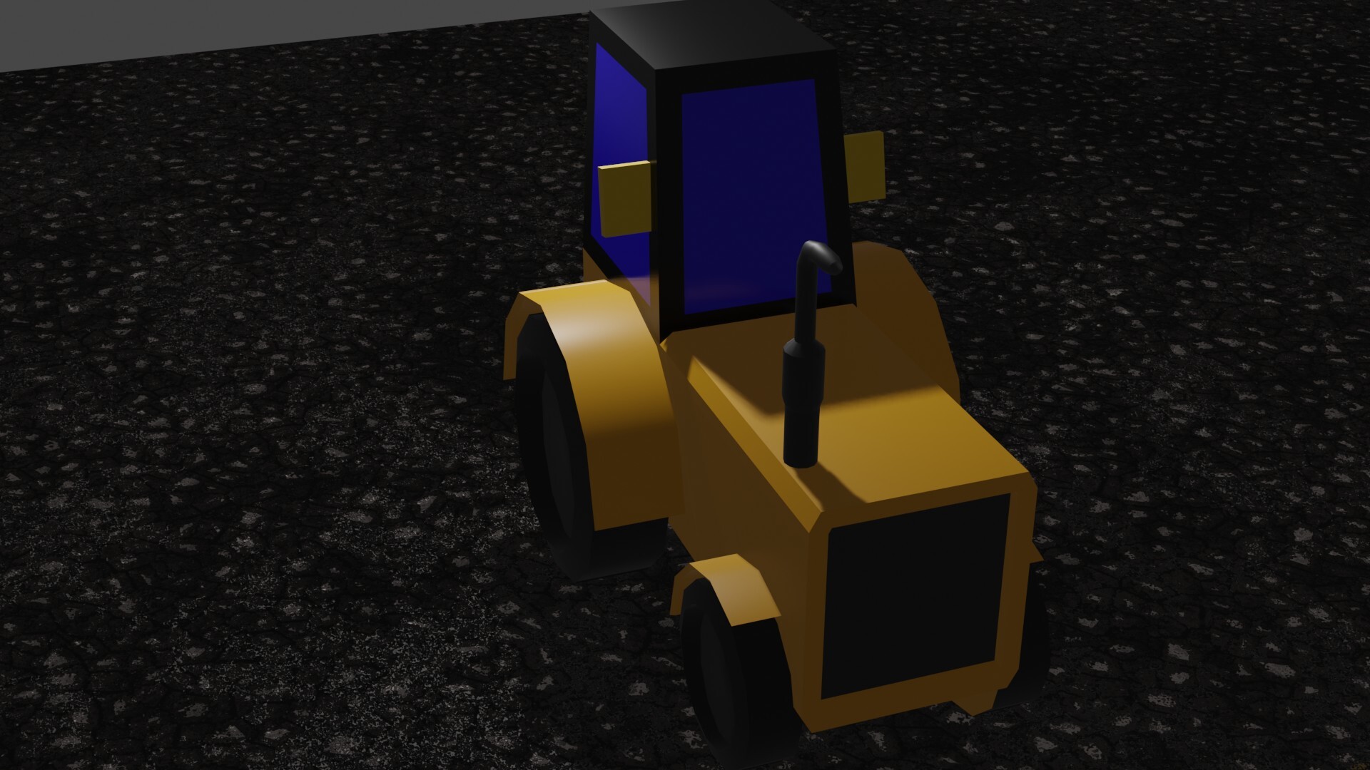 ArtStation - tractor 3d