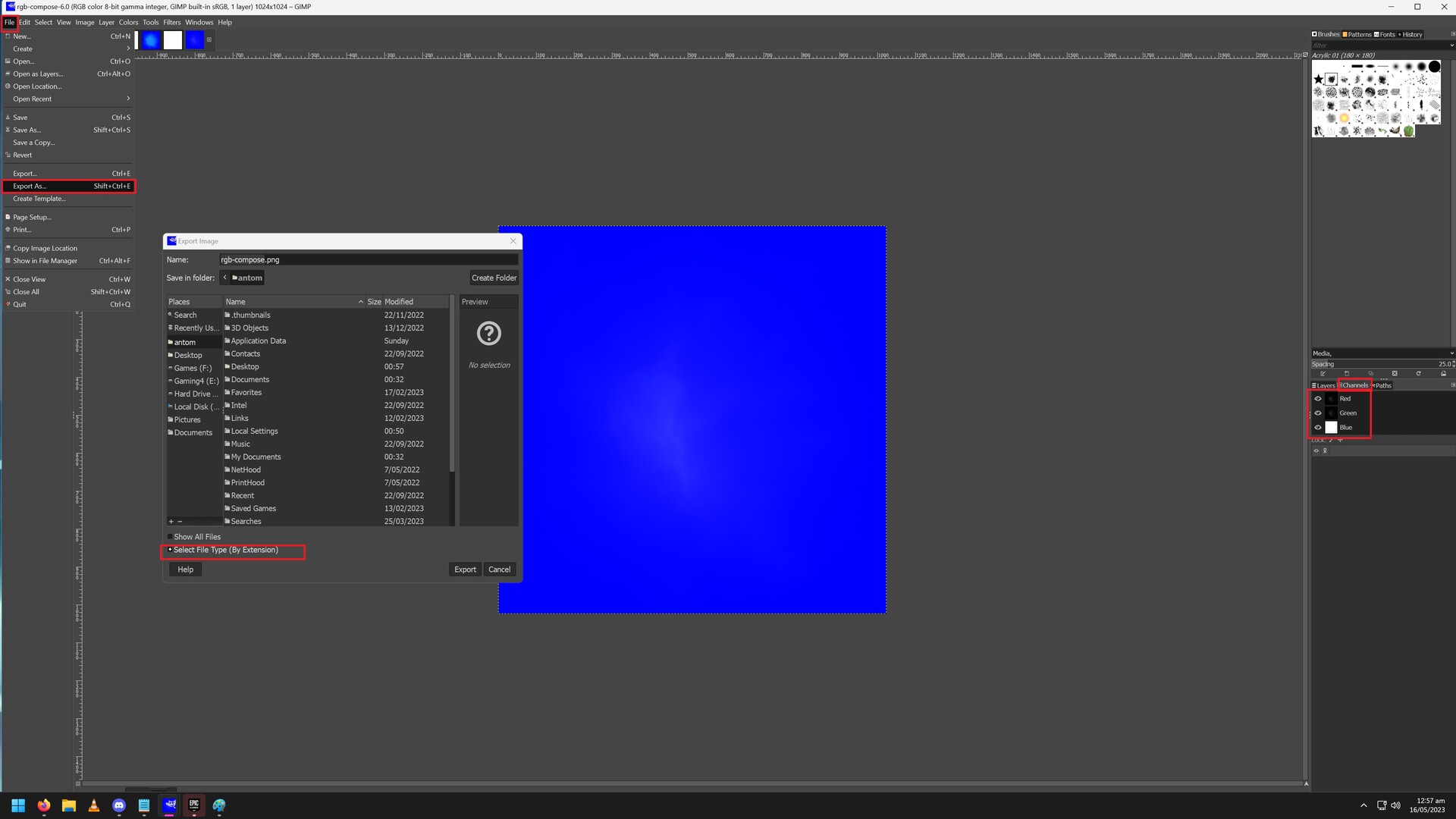 Gimp Grayscale To Color