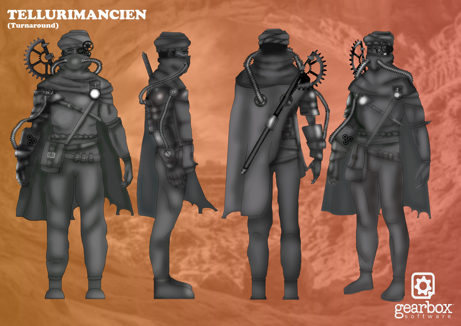 Alice Pham - [Character Design 2023] | Steampunk Adventurer 25/01/2023