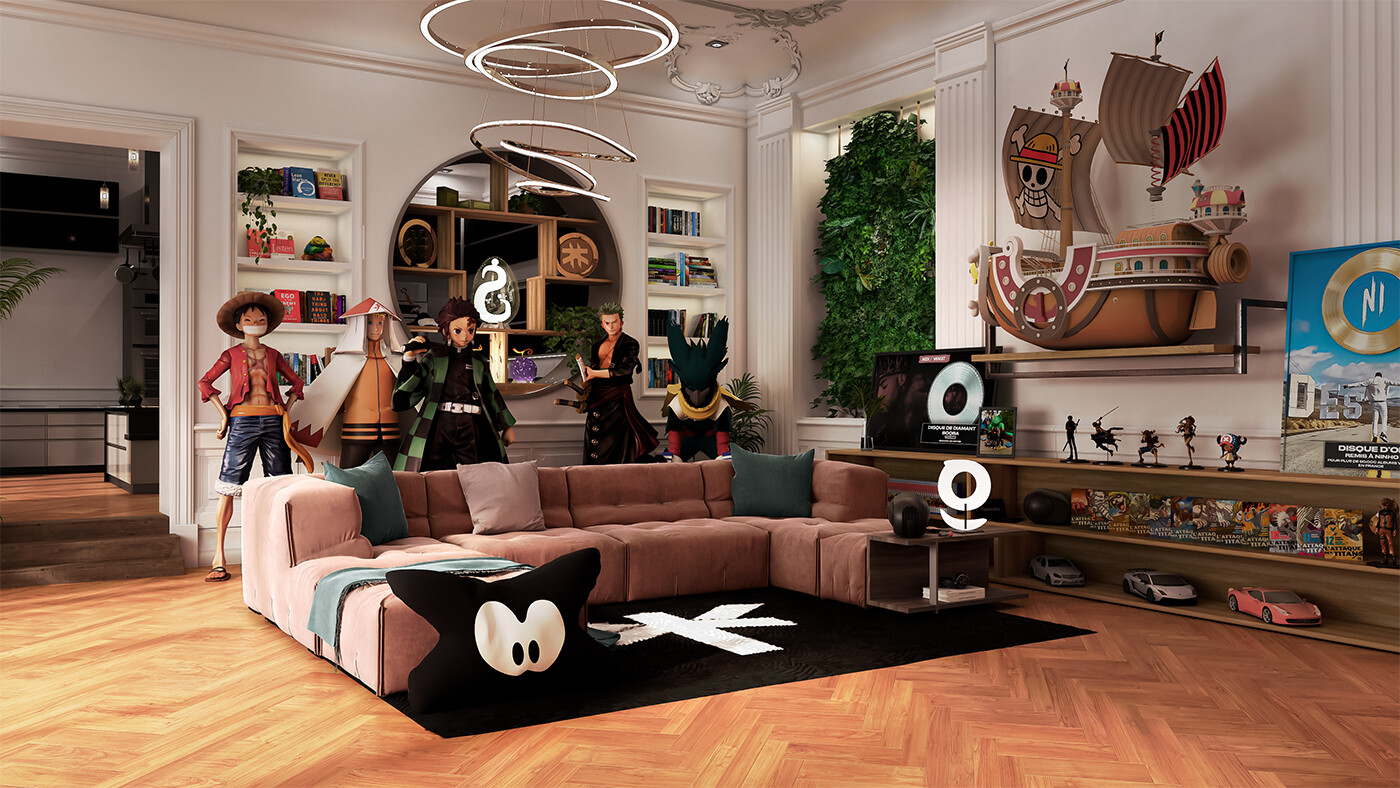 Anthony Eliott - Haussmannian apartment