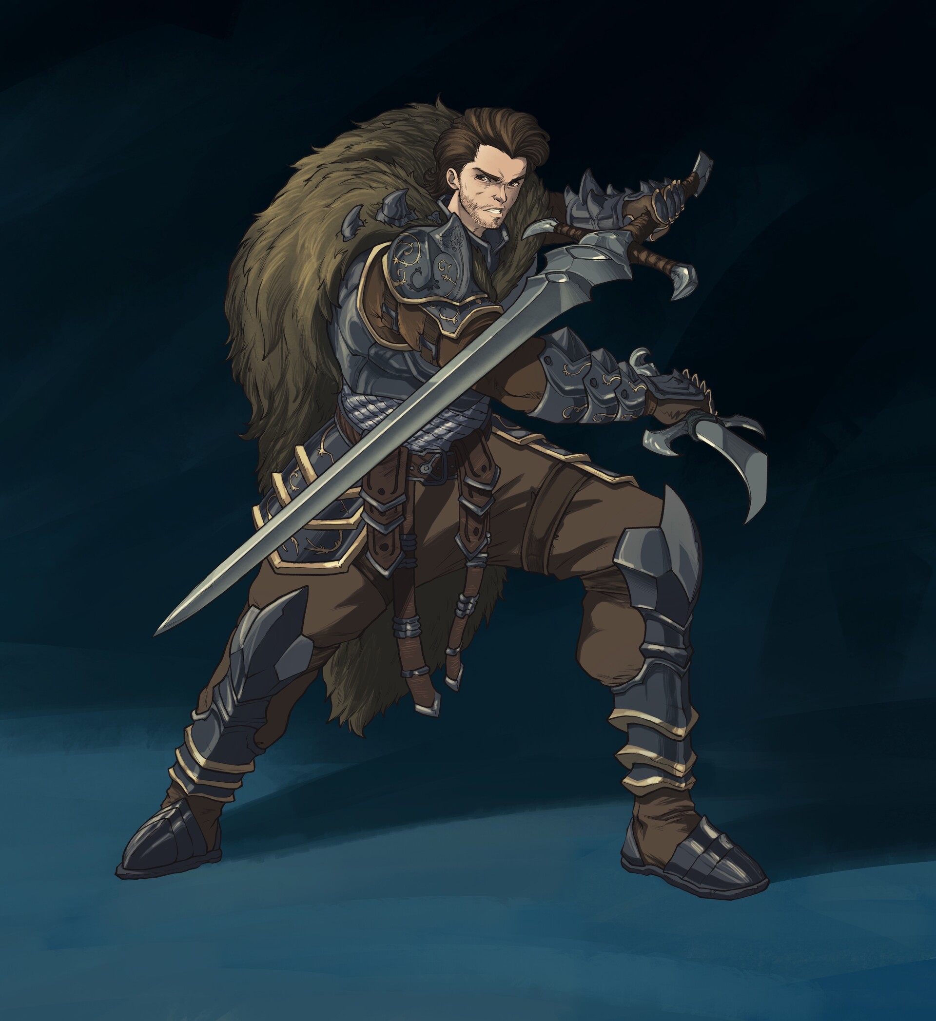 ArtStation - Playable characters for role tabletop game