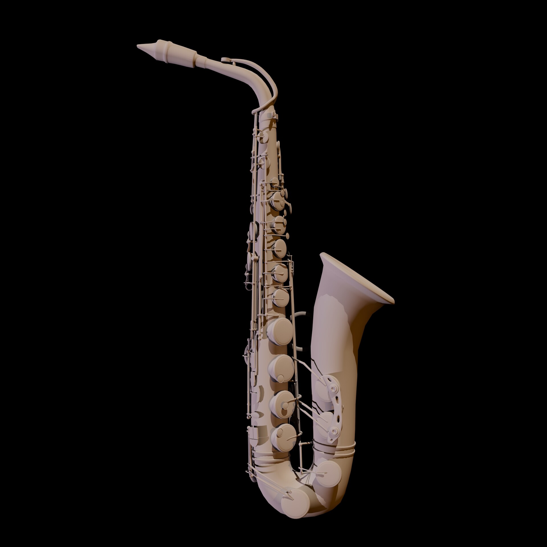 ArtStation - Saxophone Model