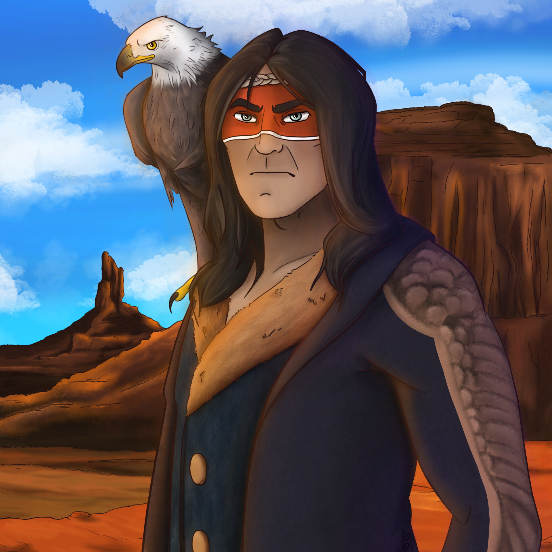 ArtStation - Character creation native american