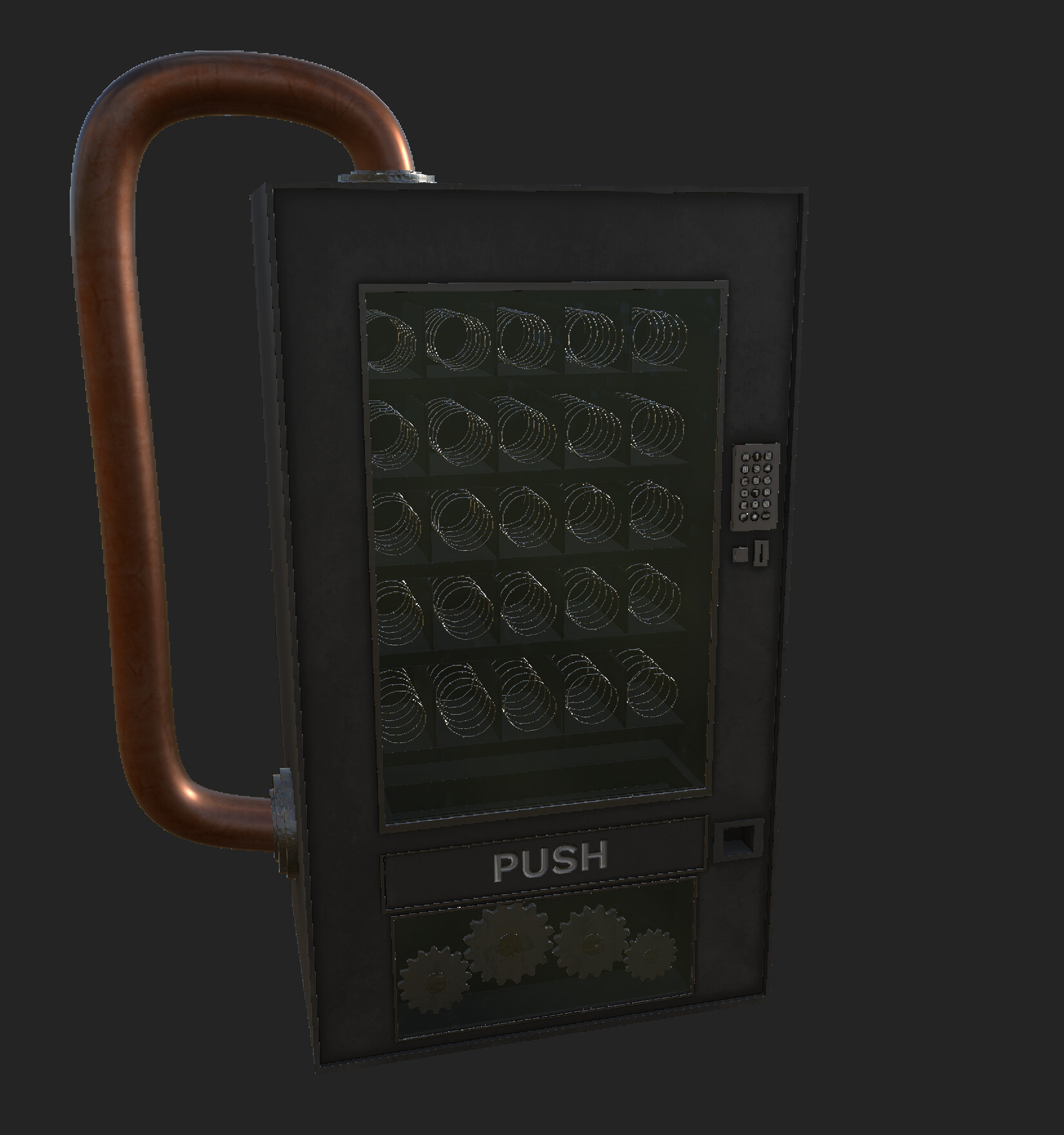 ArtStation - Steampunk Vending Machine