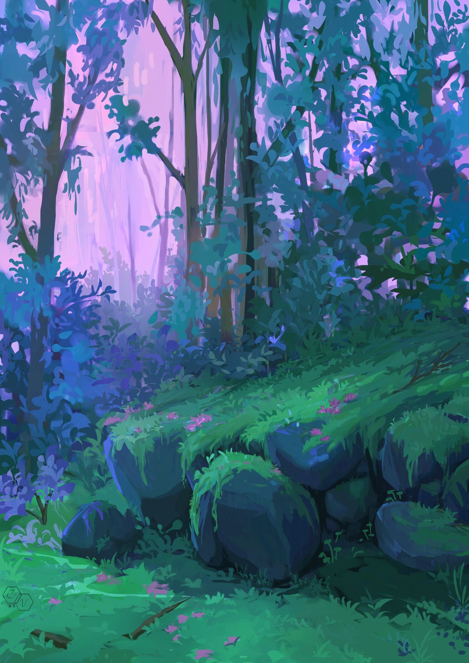 ArtStation - Feywild Knoll