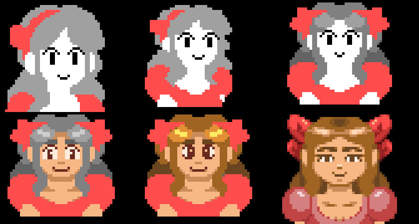 pauline sprite sheet