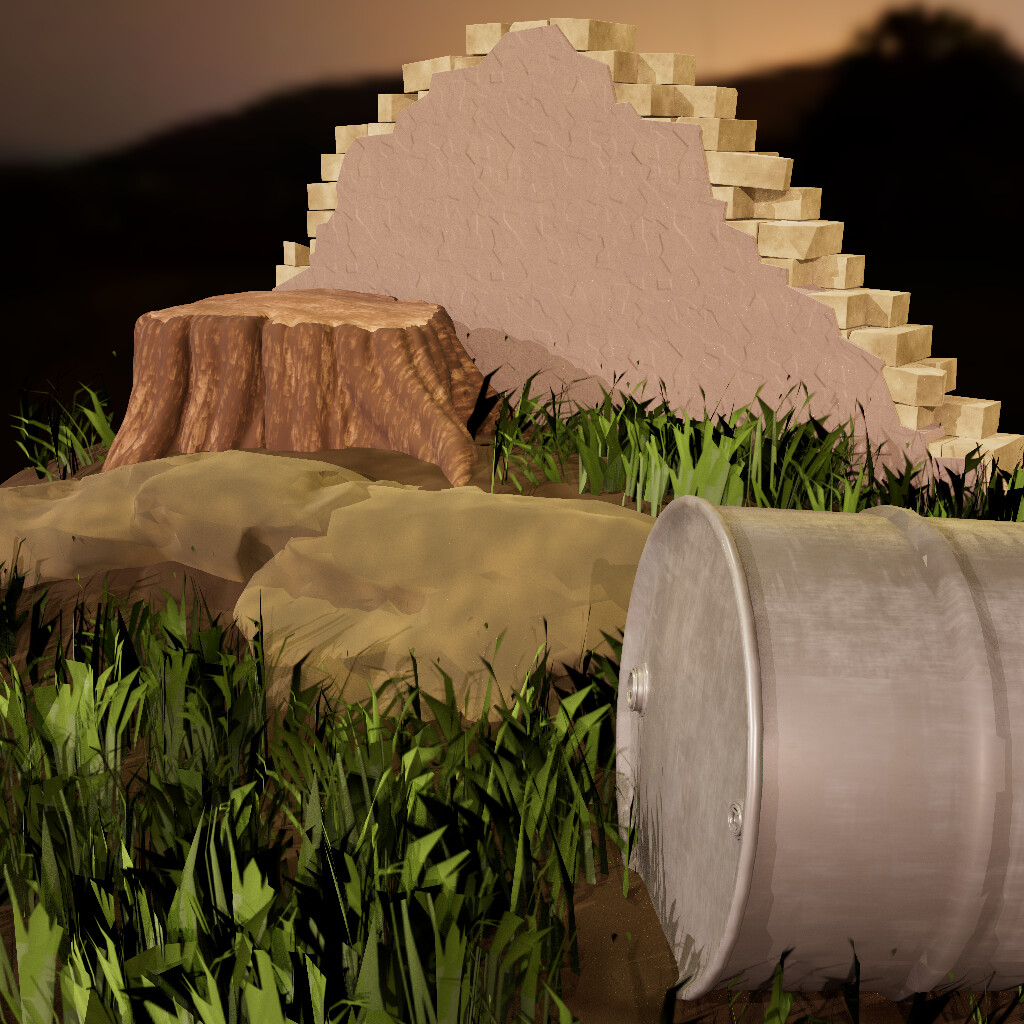 ArtStation - Lighting And Surfacing Art Test