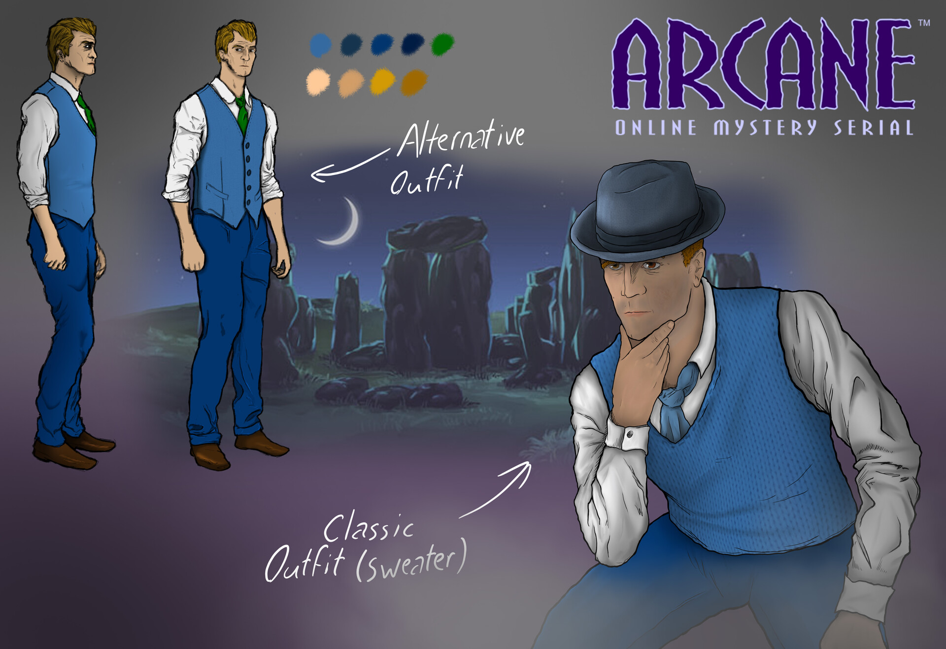 ArtStation - Character Concept (Prescott Bridgeman)