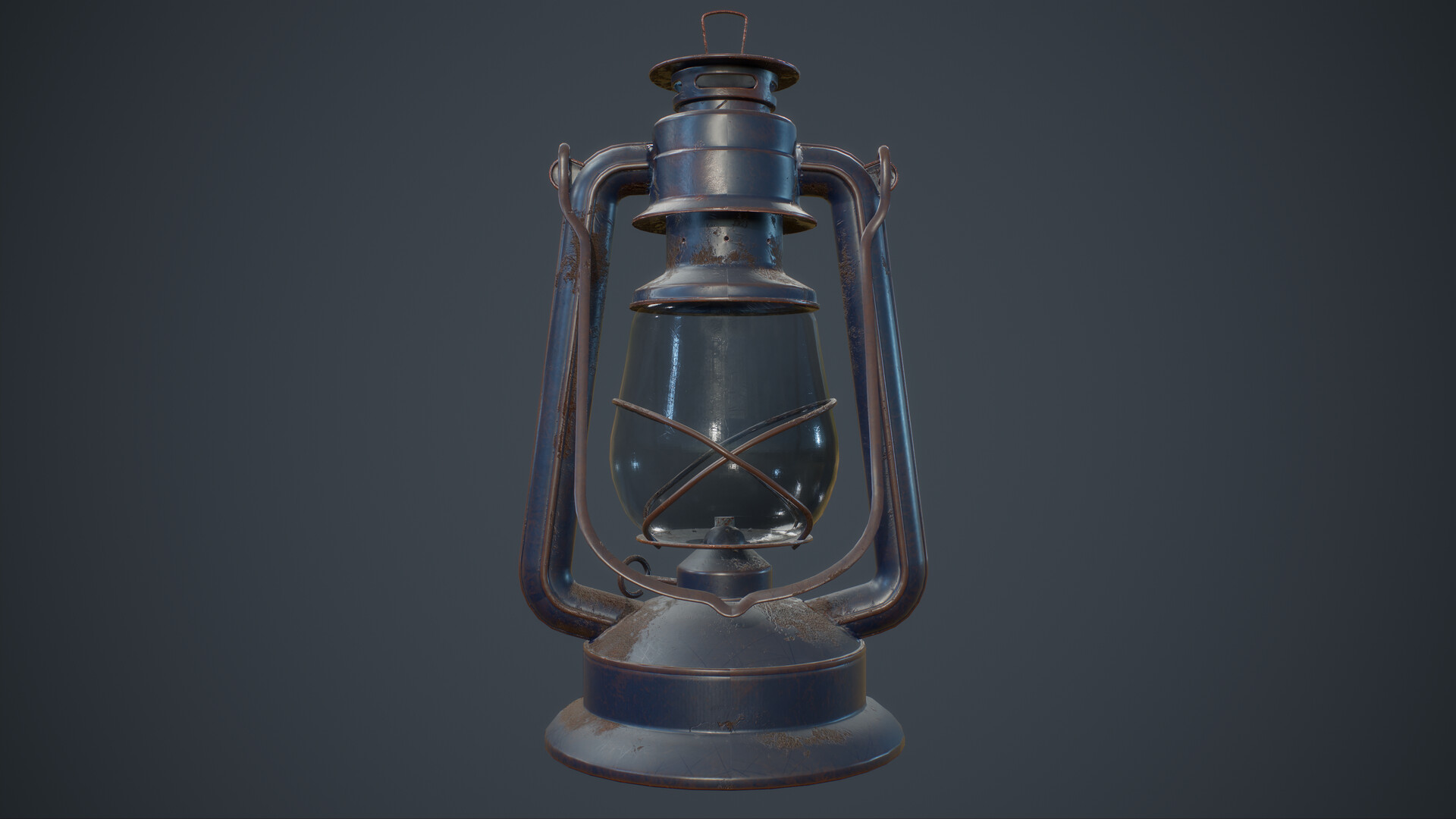 ArtStation - Antique Oil Lamp 3D