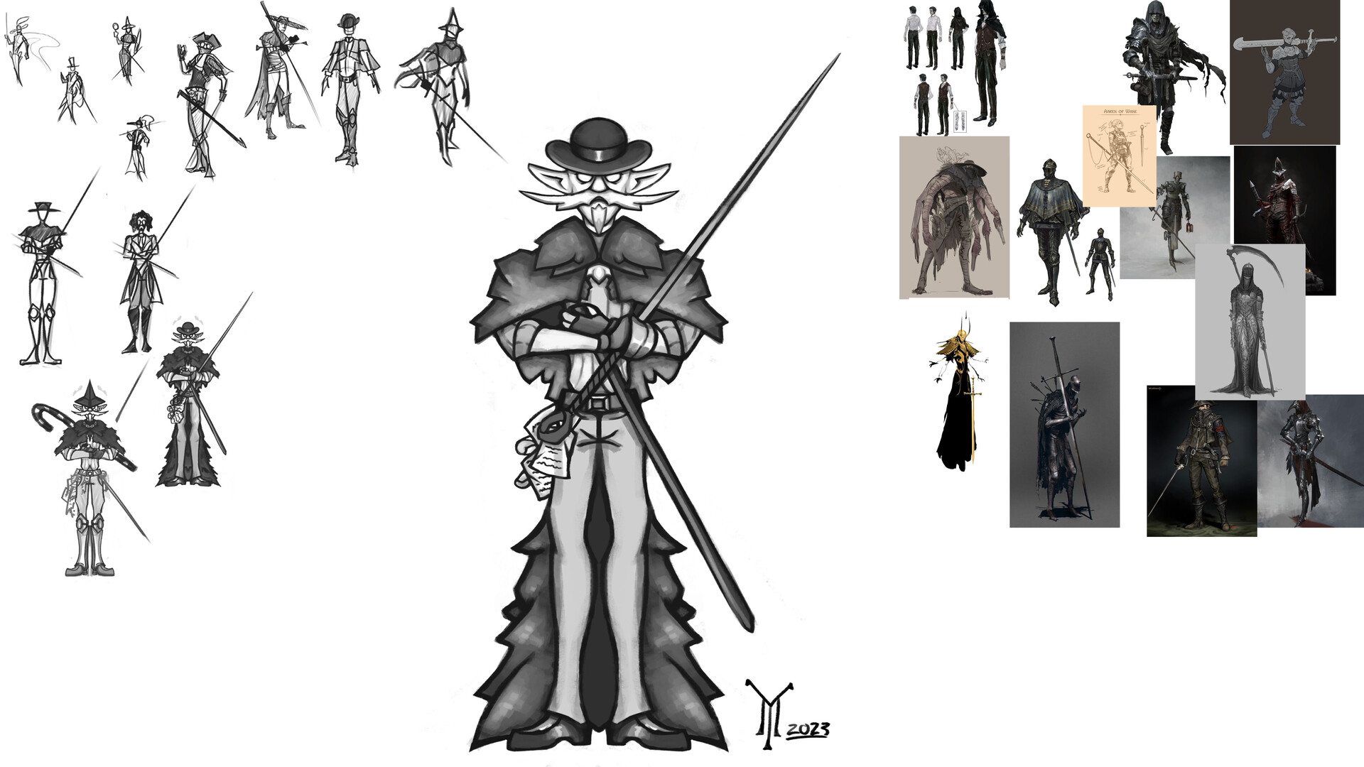 ArtStation - Haunted Detective Concepts