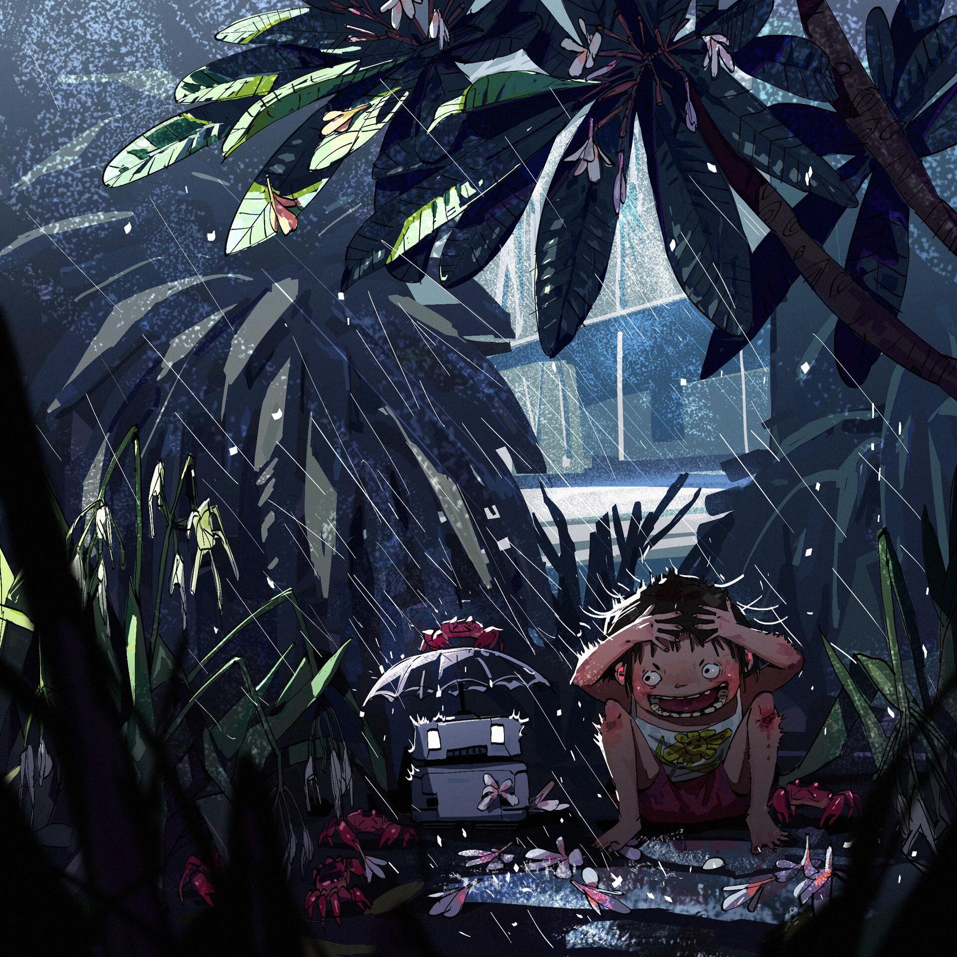 ArtStation - Thunder storm