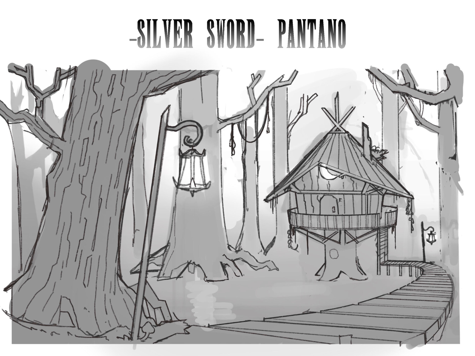 ArtStation - SILVER SWORD ENVIRONMENT CONCEPT