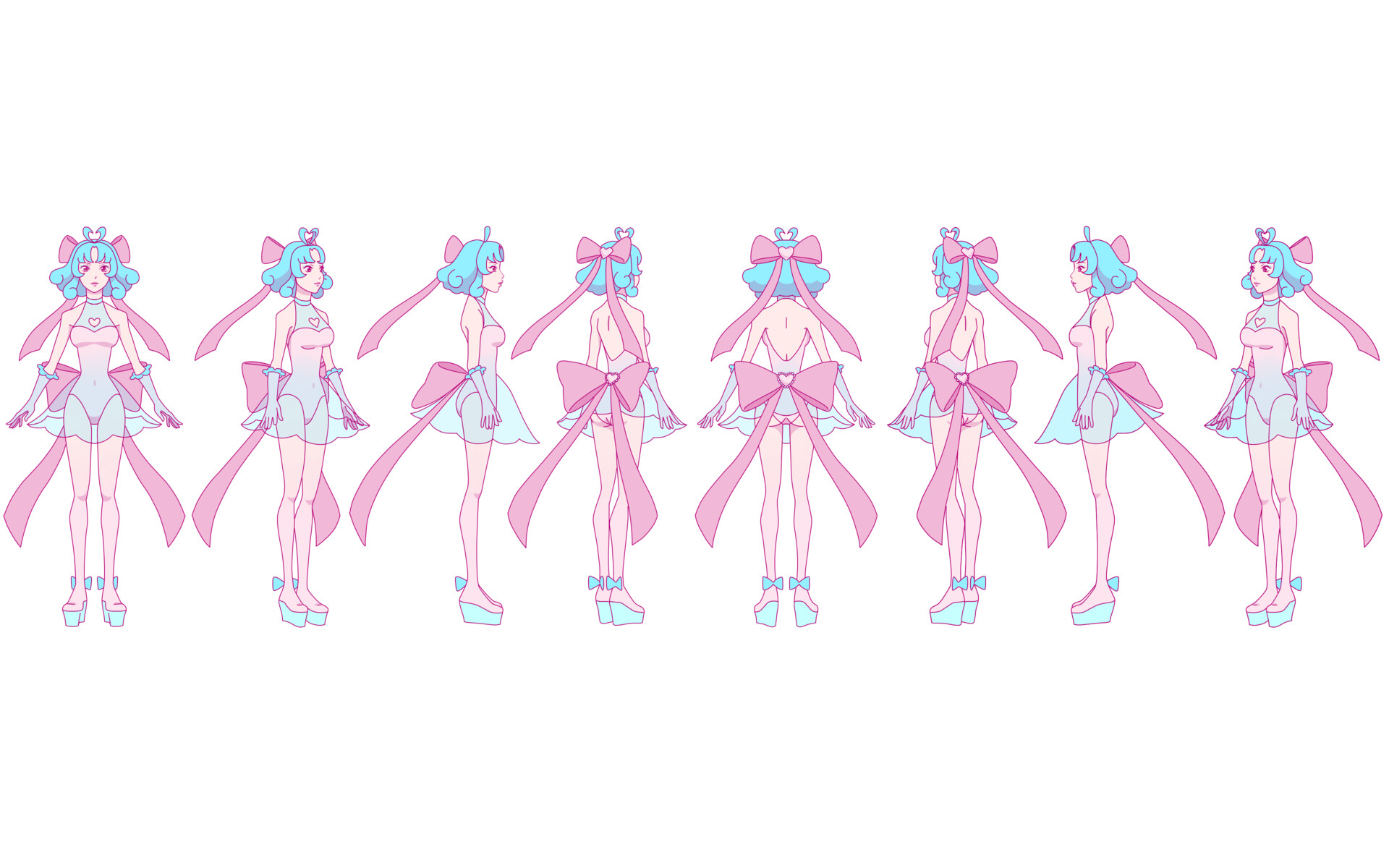 ArtStation - Project Echo Character turnaround