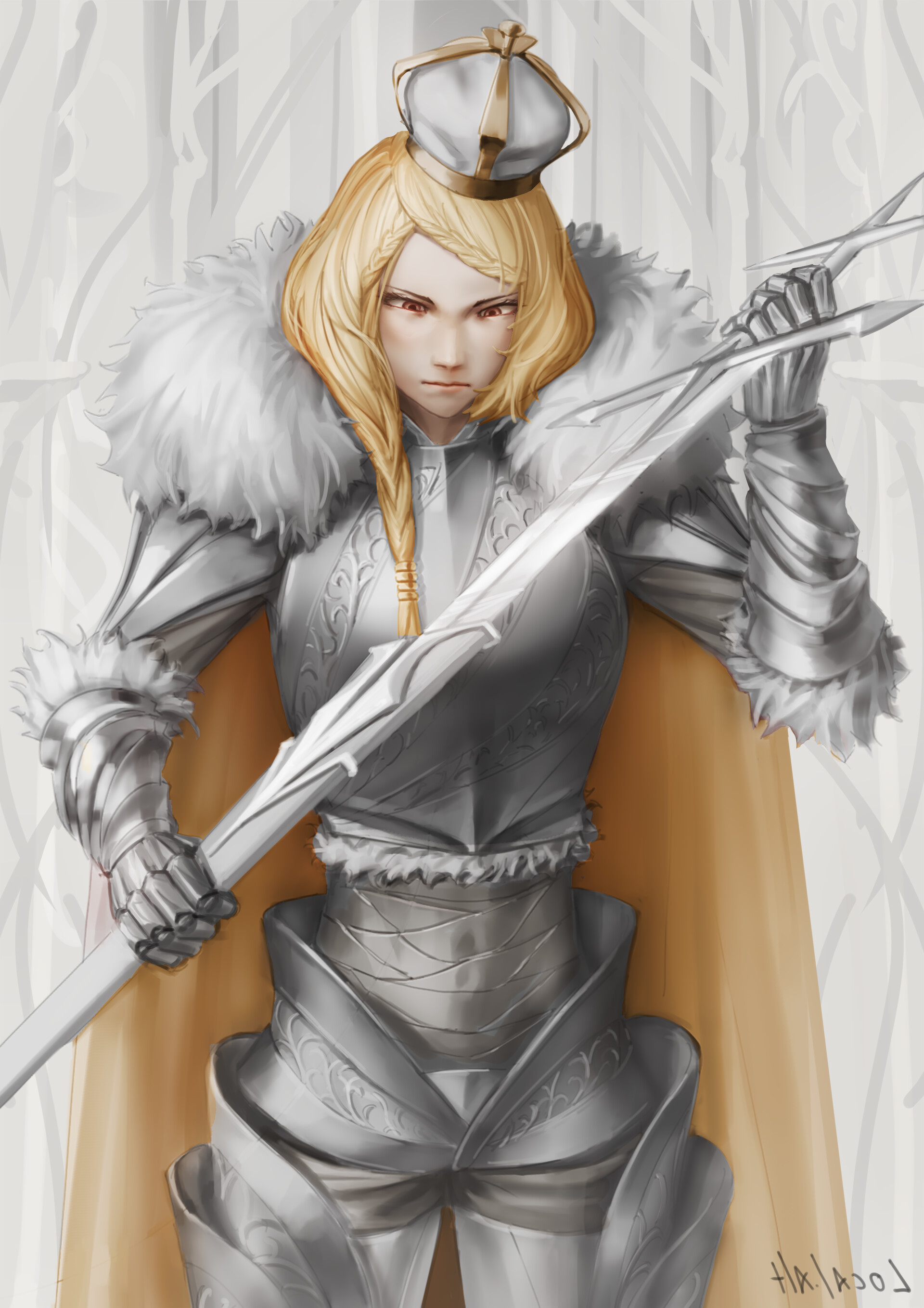 ArtStation - chess queen