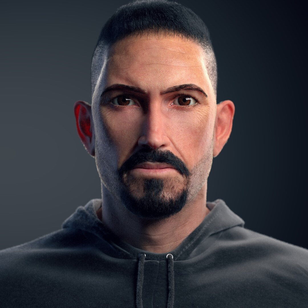 ArtStation - Likeness sculpting Yuri poyka