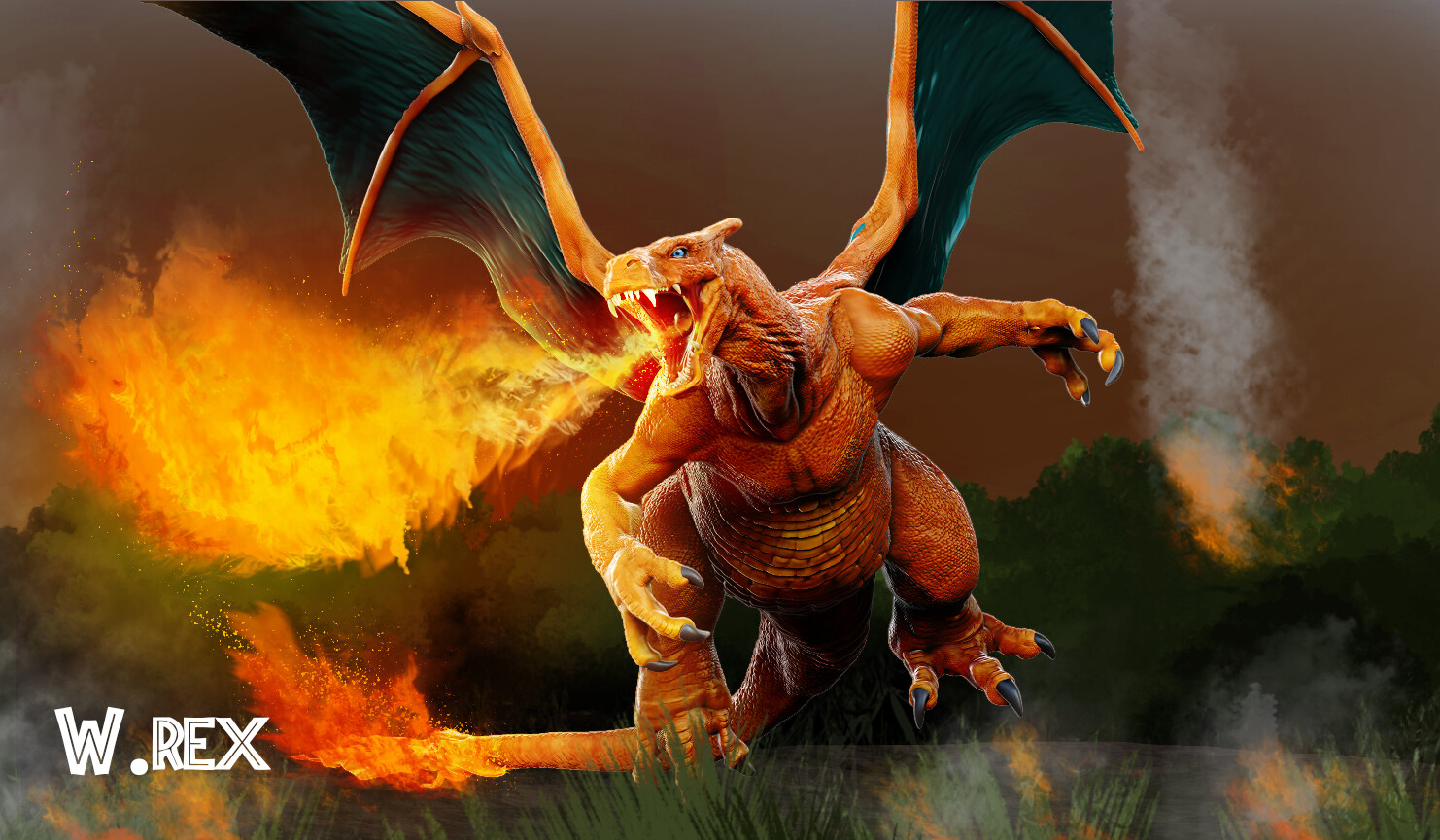 ArtStation - Charizard