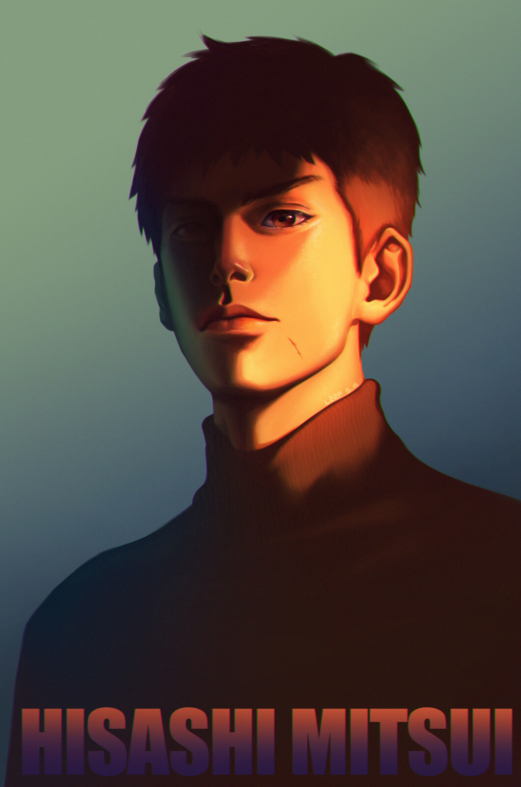 L 2P - SLAM DUNK-炎の男 Hisashi Mitsui