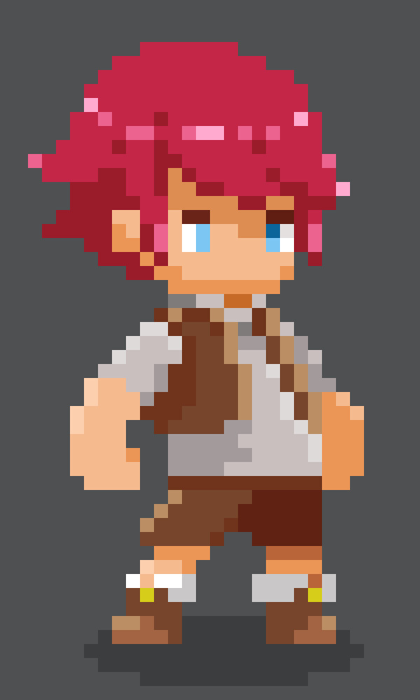 Neko Indie - Topdown 2D RPG Pixel Art Concept