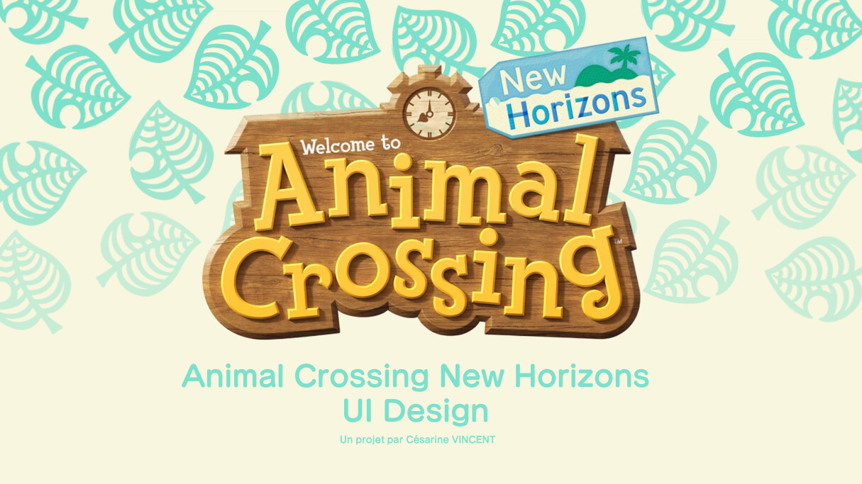 ArtStation - ACNH UI Design