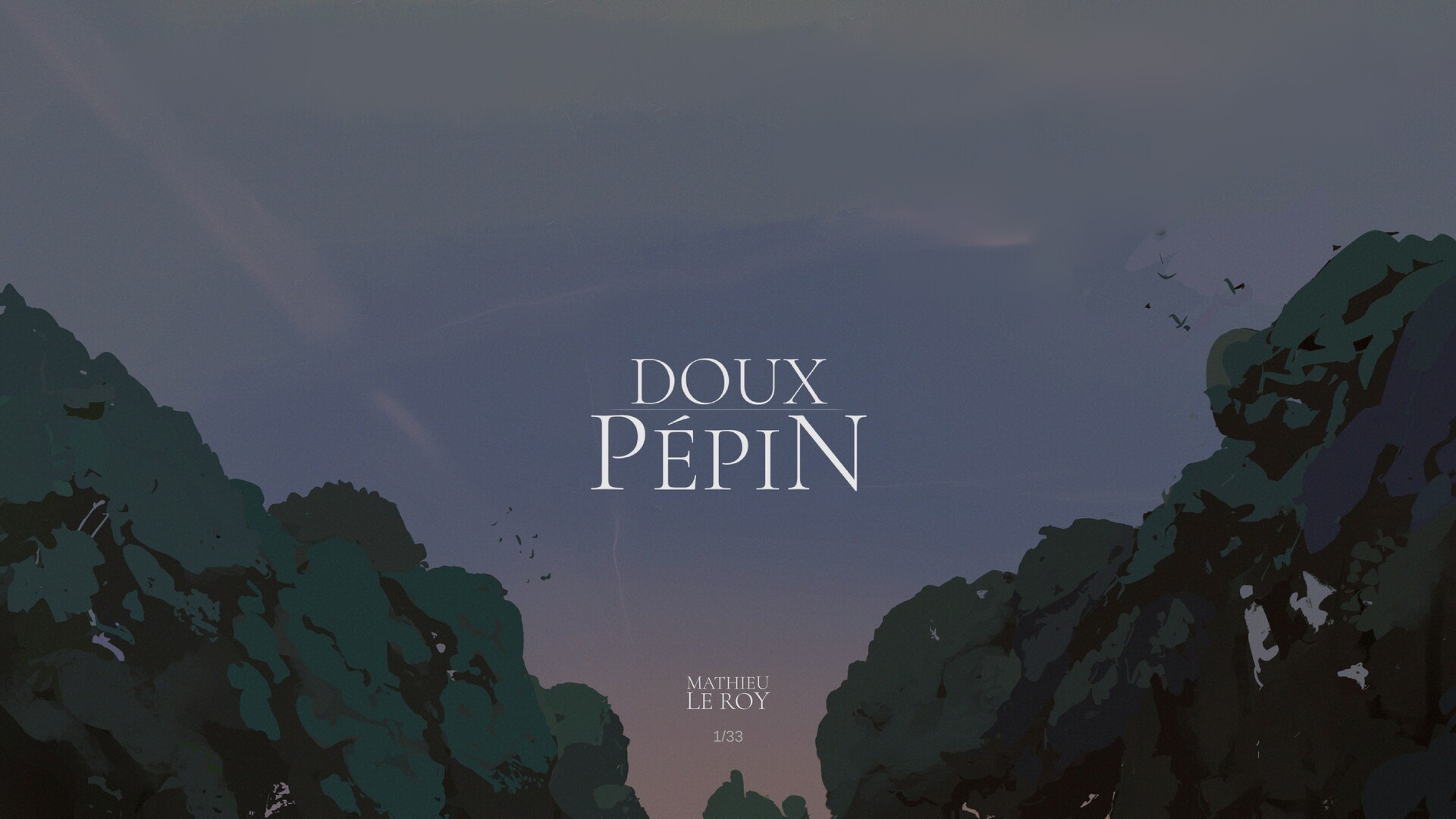 Mathieu Le Roy - Doux Pépin - Concept Animation movie