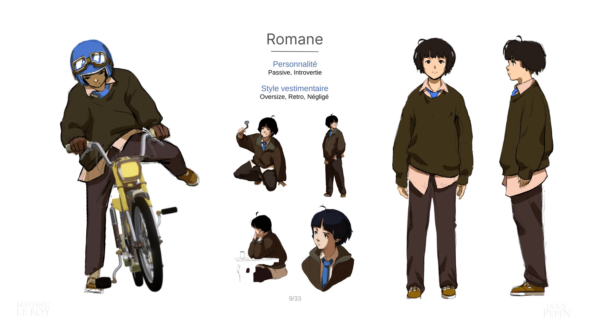 Mathieu Le Roy - Doux Pépin - Concept Animation movie