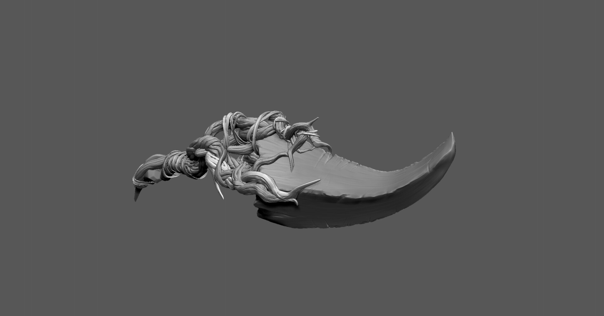 ArtStation - Stylized Tooth Dagger WIP