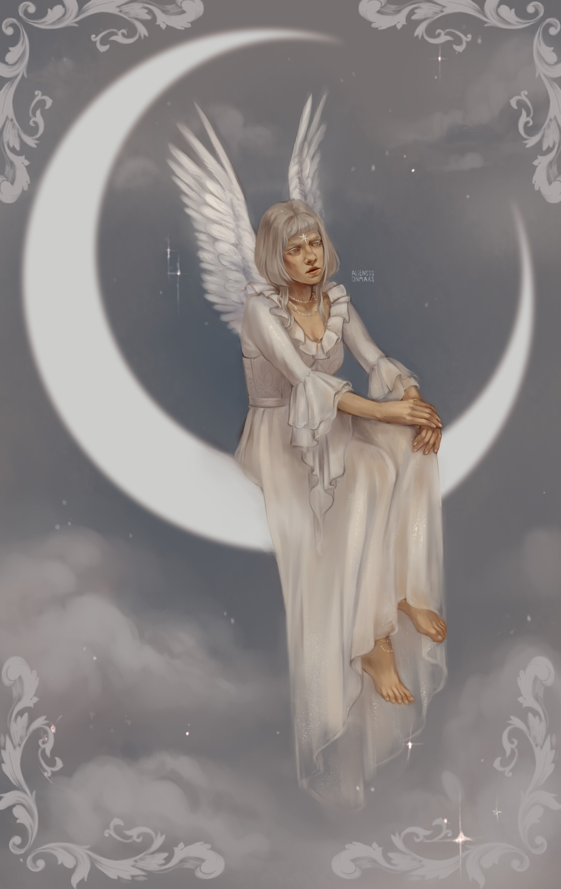 ArtStation - Aurora The Moon Princess