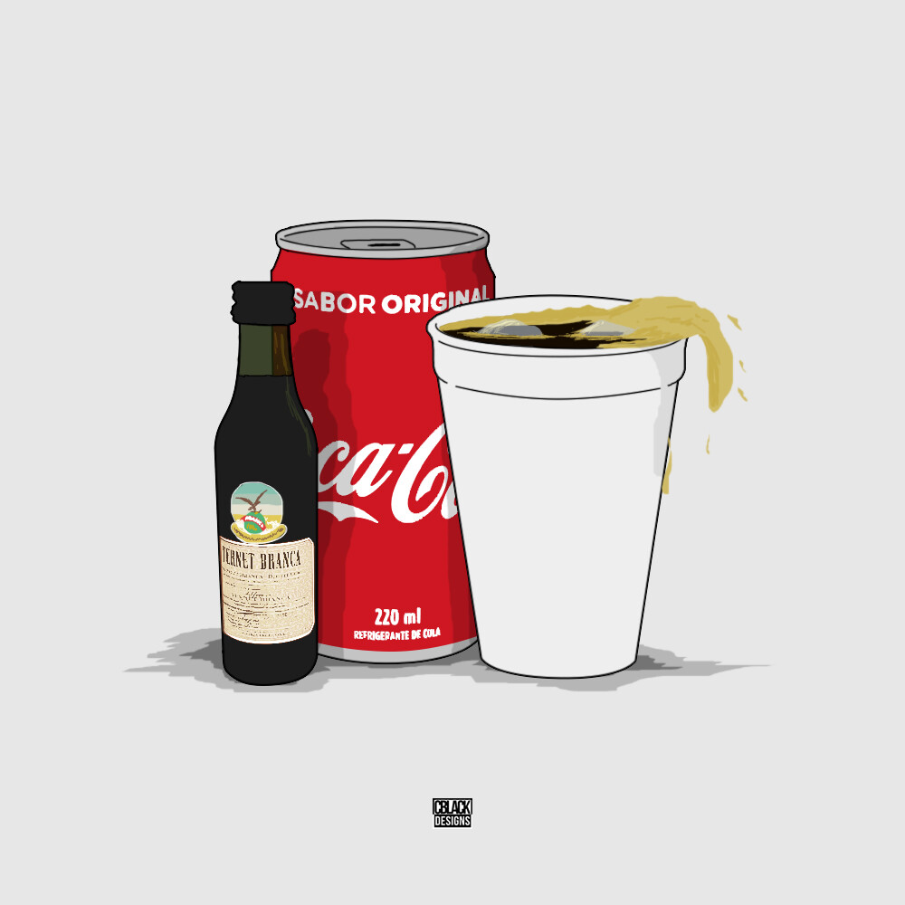 ArtStation - Dibujo FERNET - Photoshop