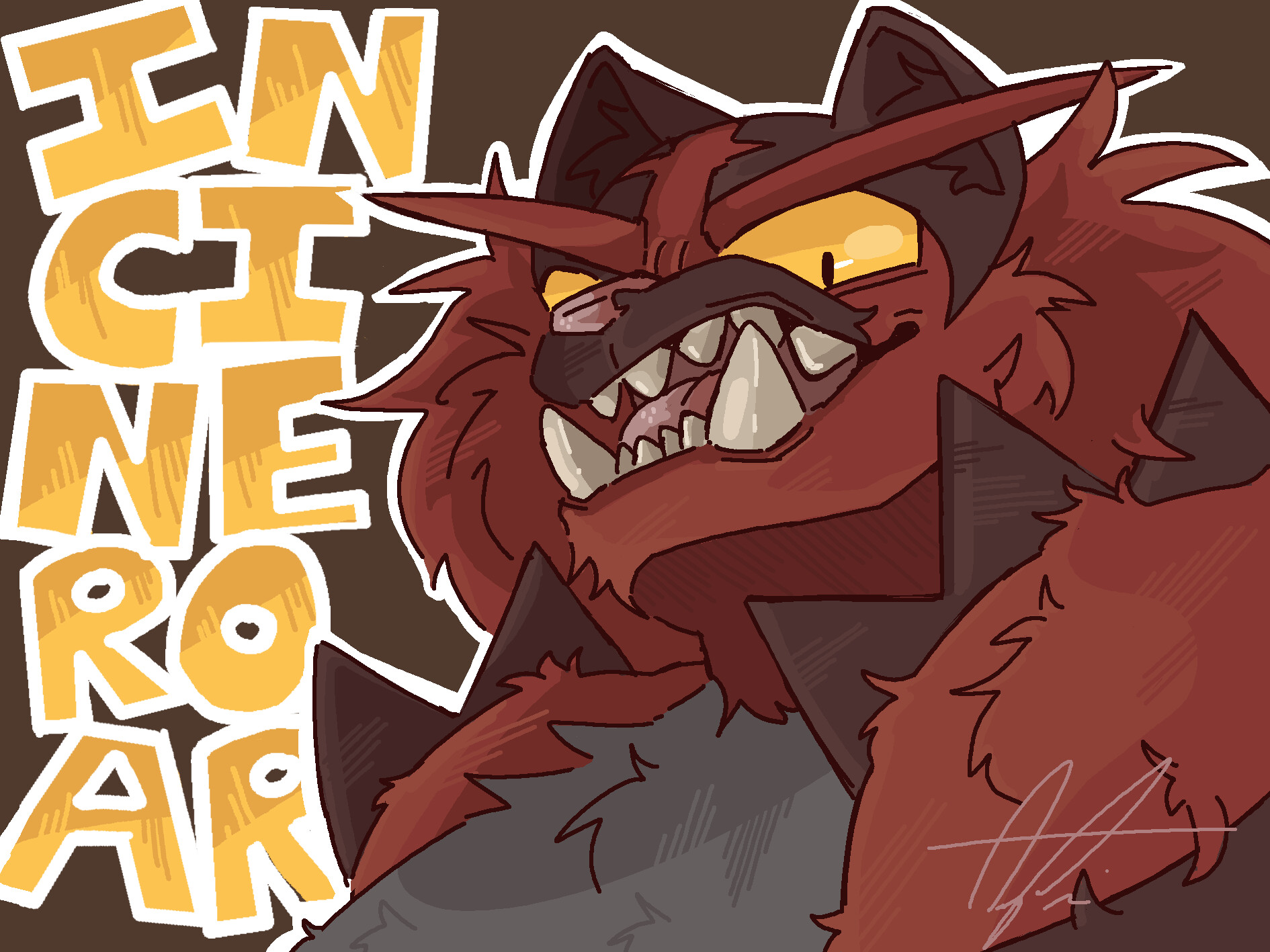 ArtStation - Incineroar