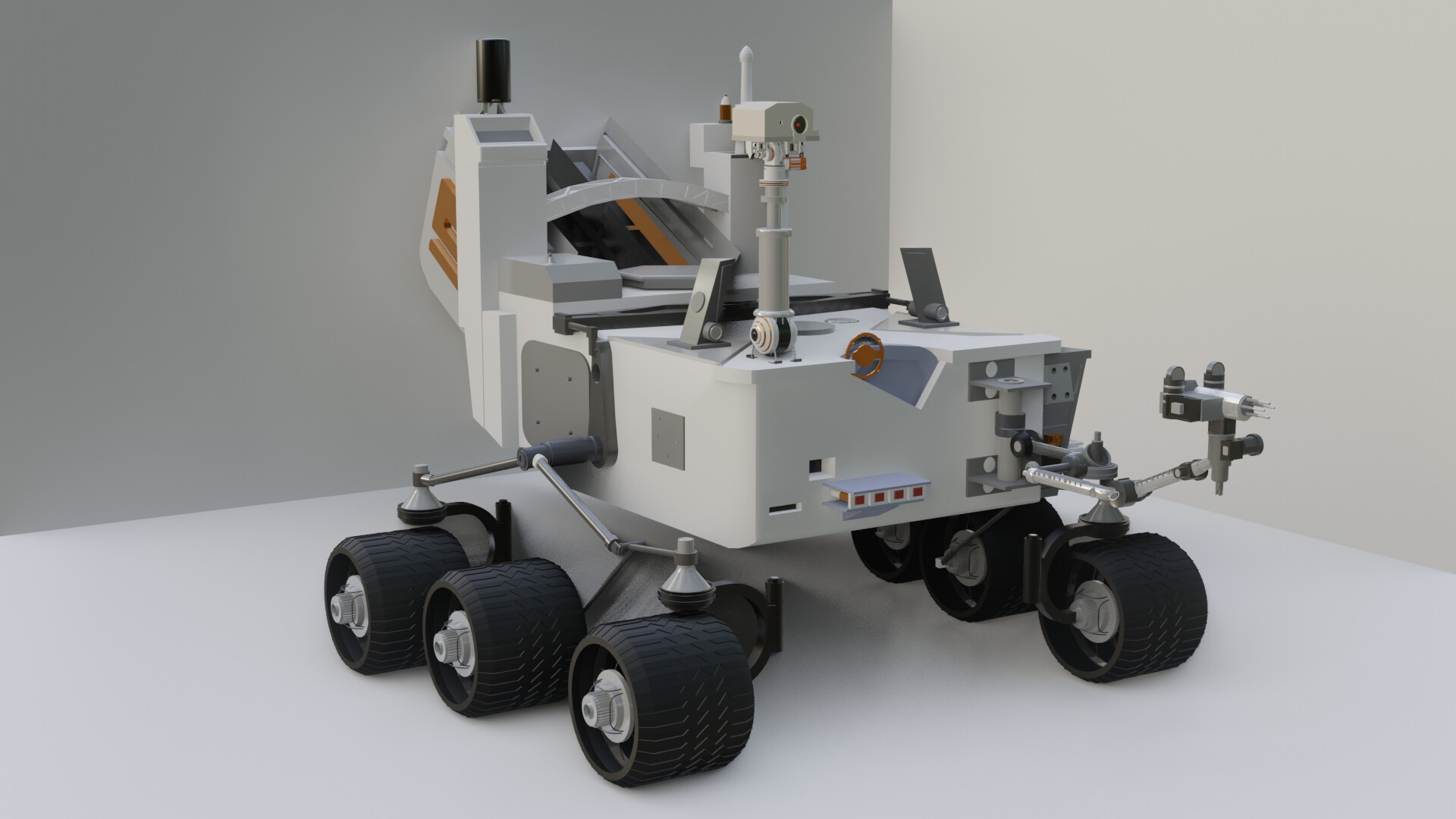 ArtStation - Perseverance rover 3D model