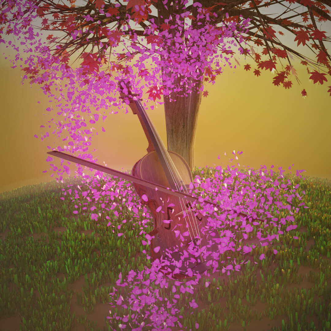 ArtStation - Violin Scene