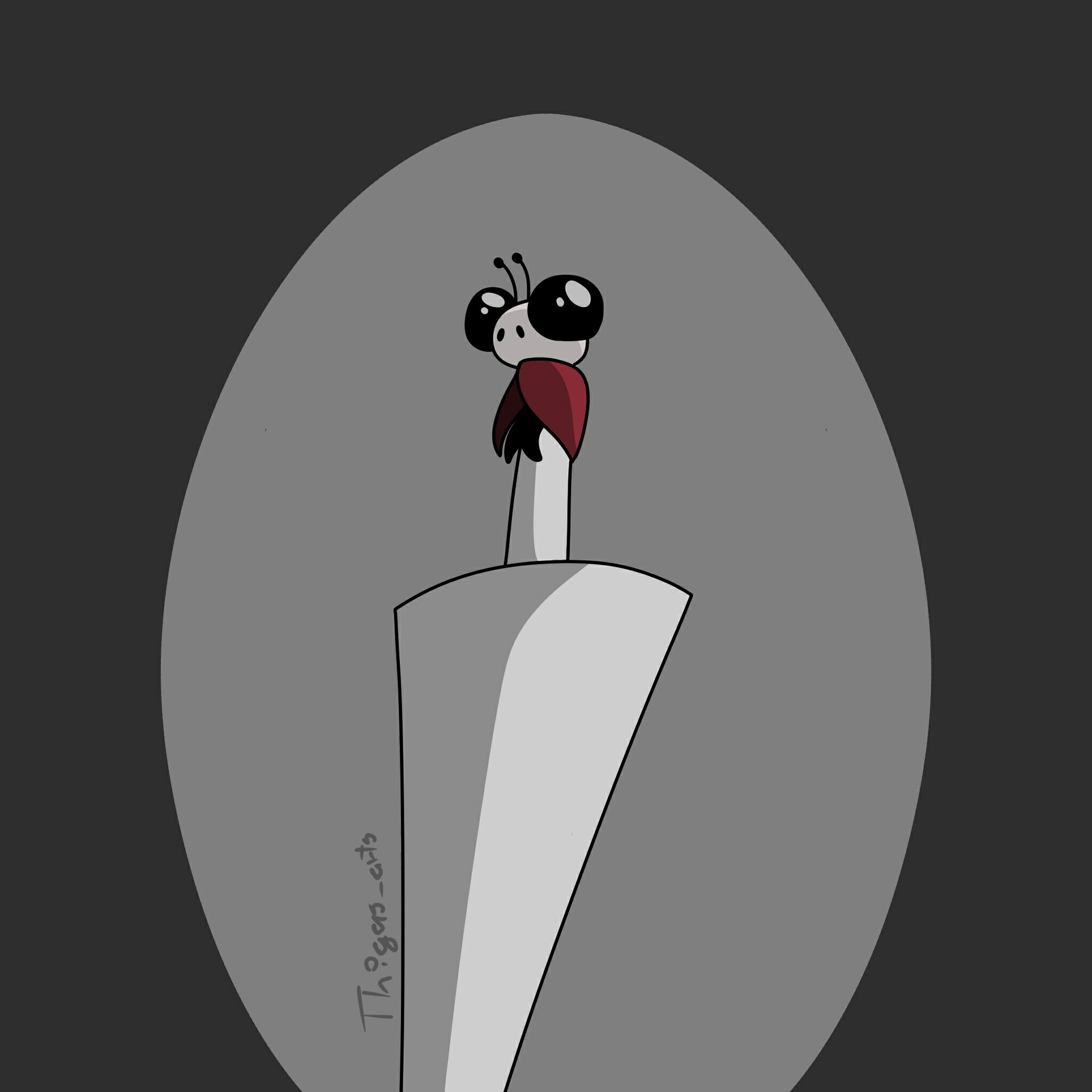 ArtStation - Sly, the Great Nailsage, Hollow Knight Fanart