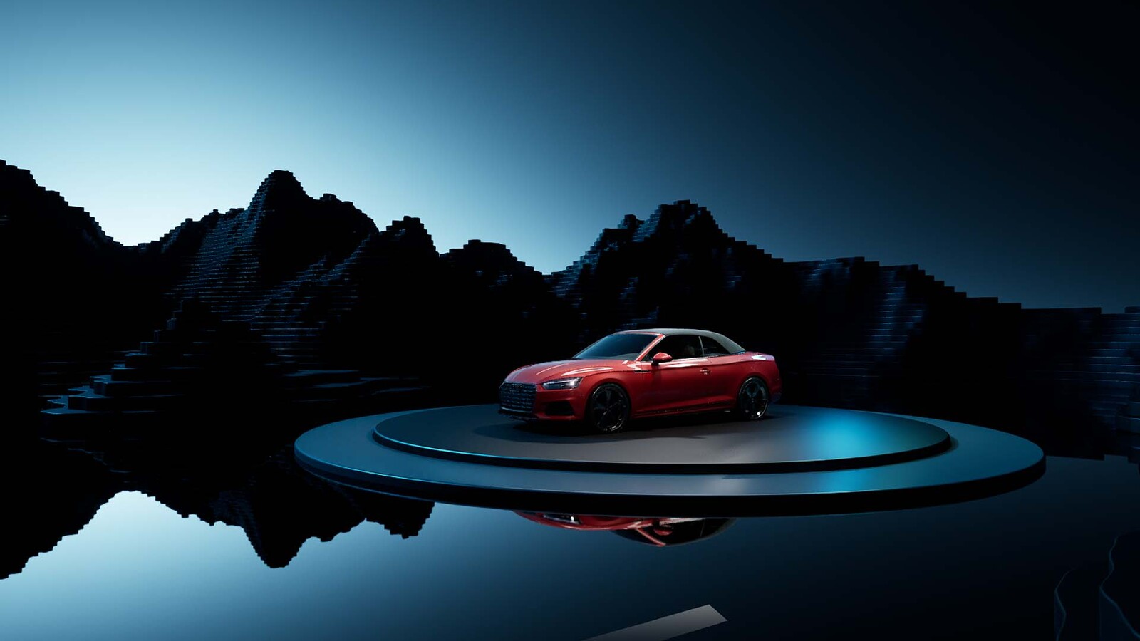 MODULUS Studio - Geometric Car Backgrounds (UE5)