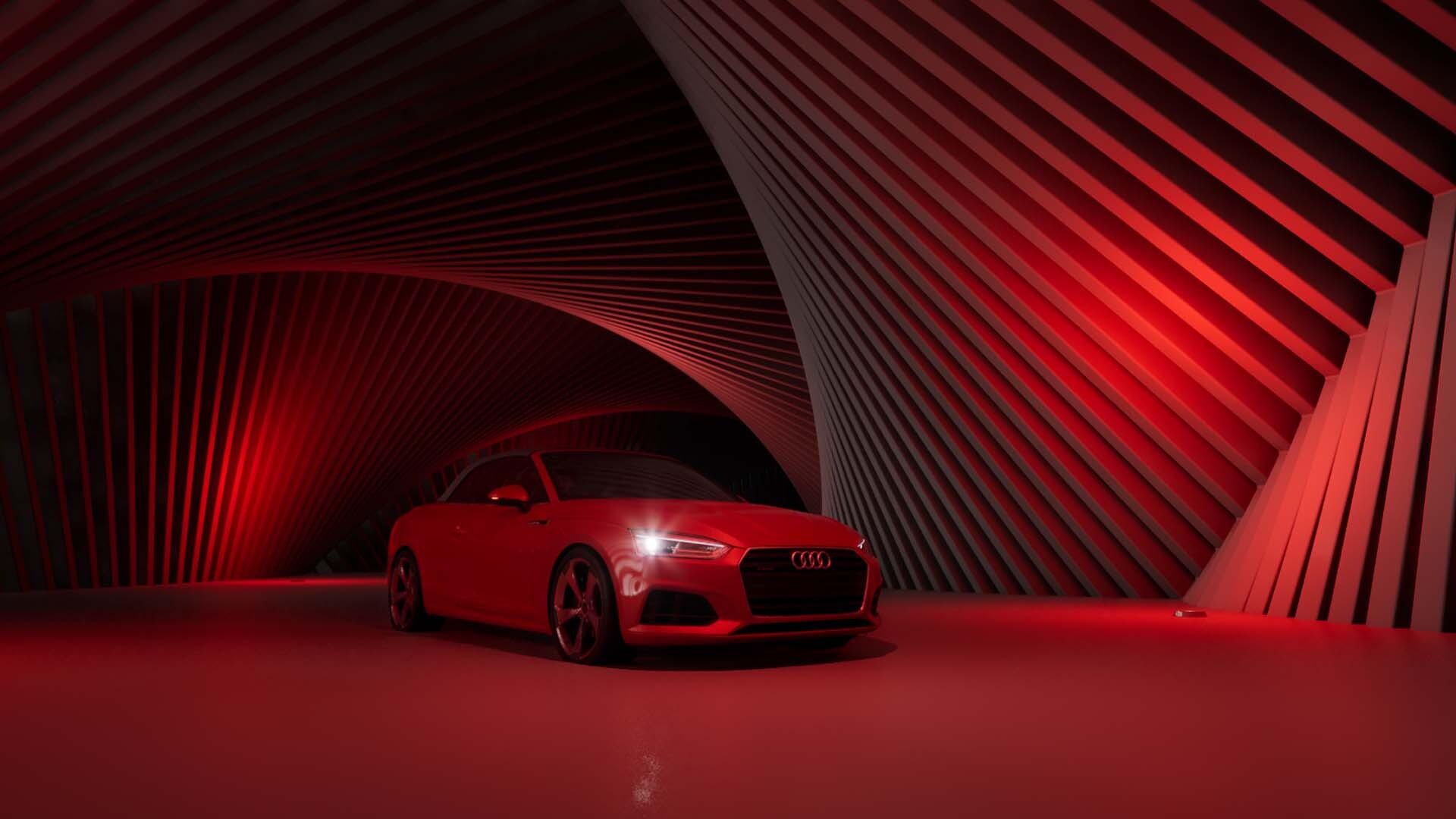 MODULUS Studio - Geometric Car Backgrounds (UE5)