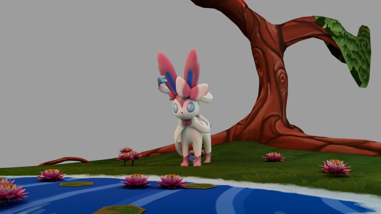 ArtStation - Nymphali modélisation 3D / Texture