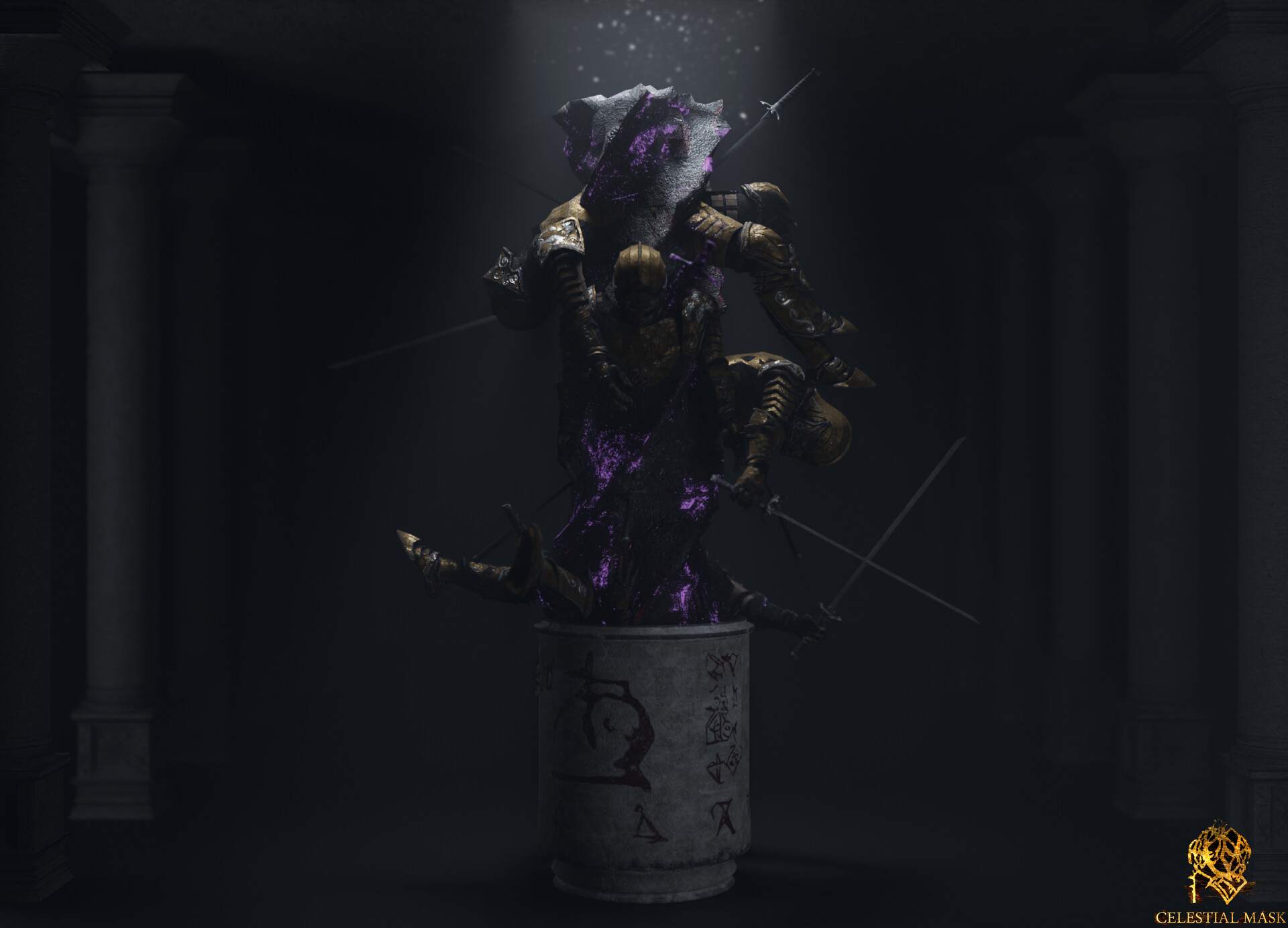 ArtStation - The Deadened Spire (character for the game)