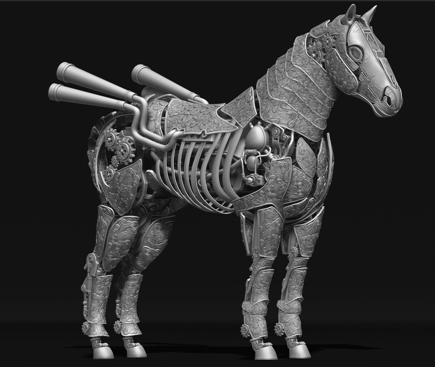 ArtStation - Iron Horse