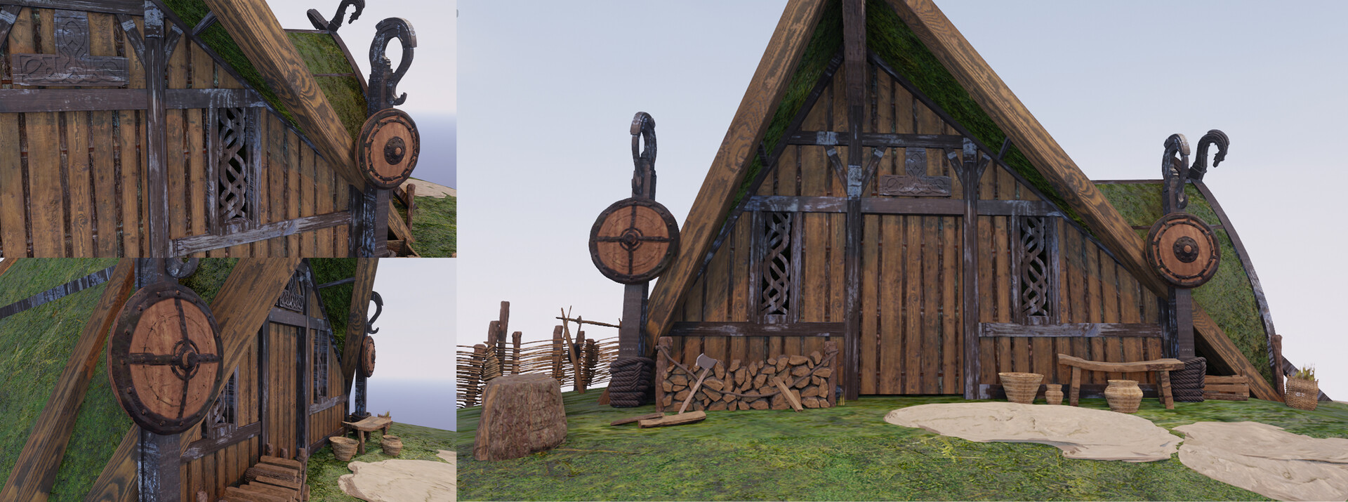 Liam Davey - Concept Design - Viking House